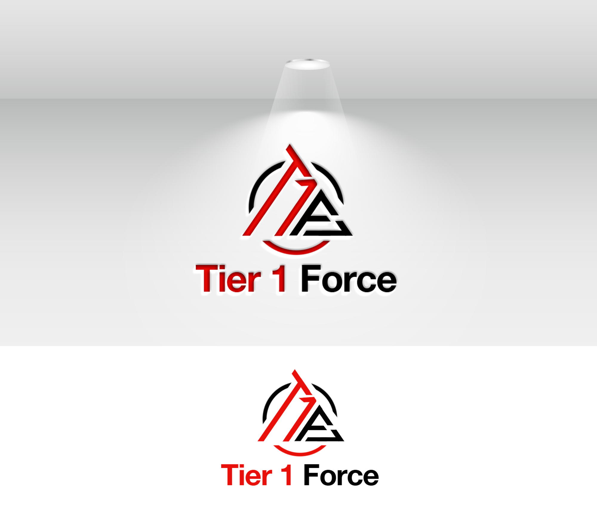 Bold, Serious Logo Design for Tier 1 Force by Haaby | Design #32788712