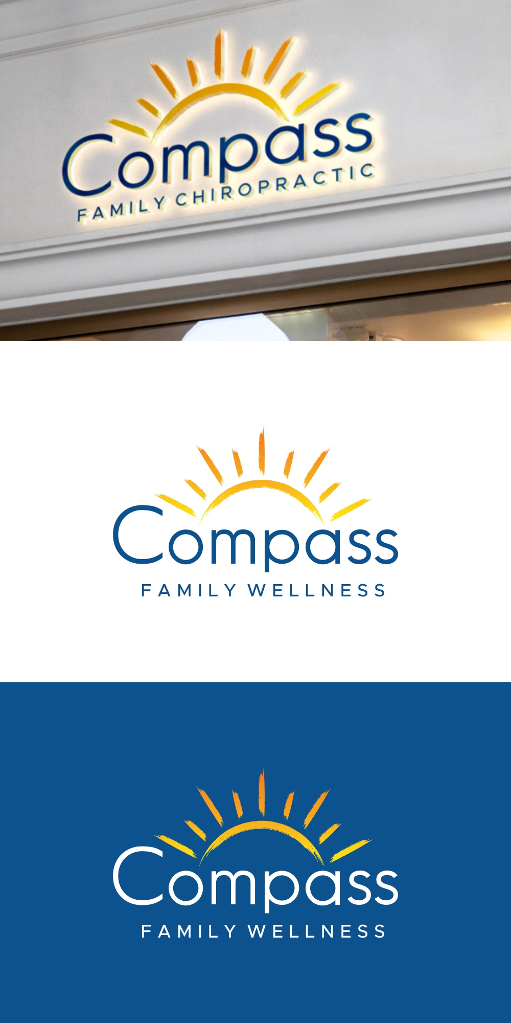 Logo Design for Compass Family Chiropractic or Compass Family Wellness ...