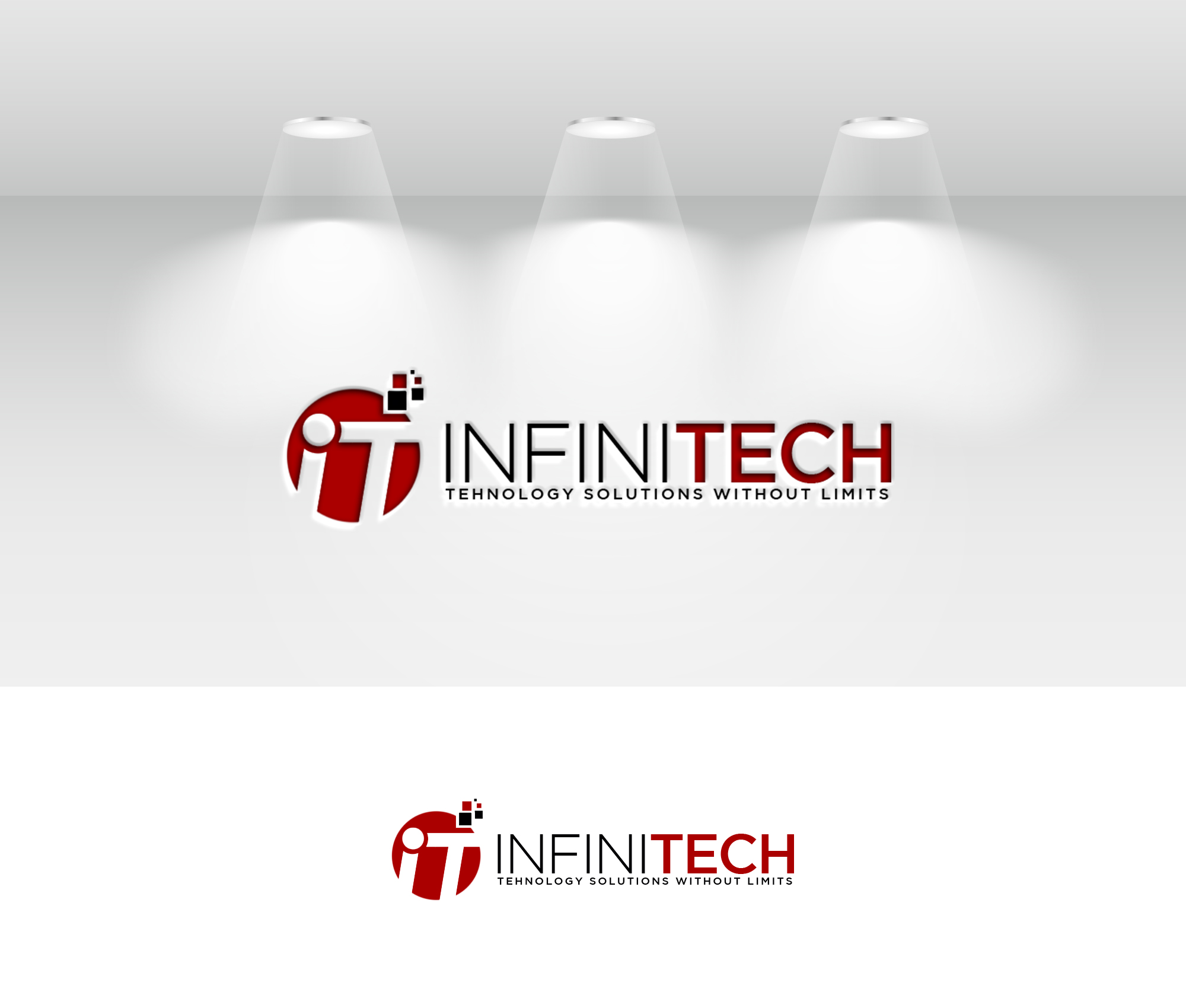 Logo Design for INFINITECH by AliArts | Design #32793006