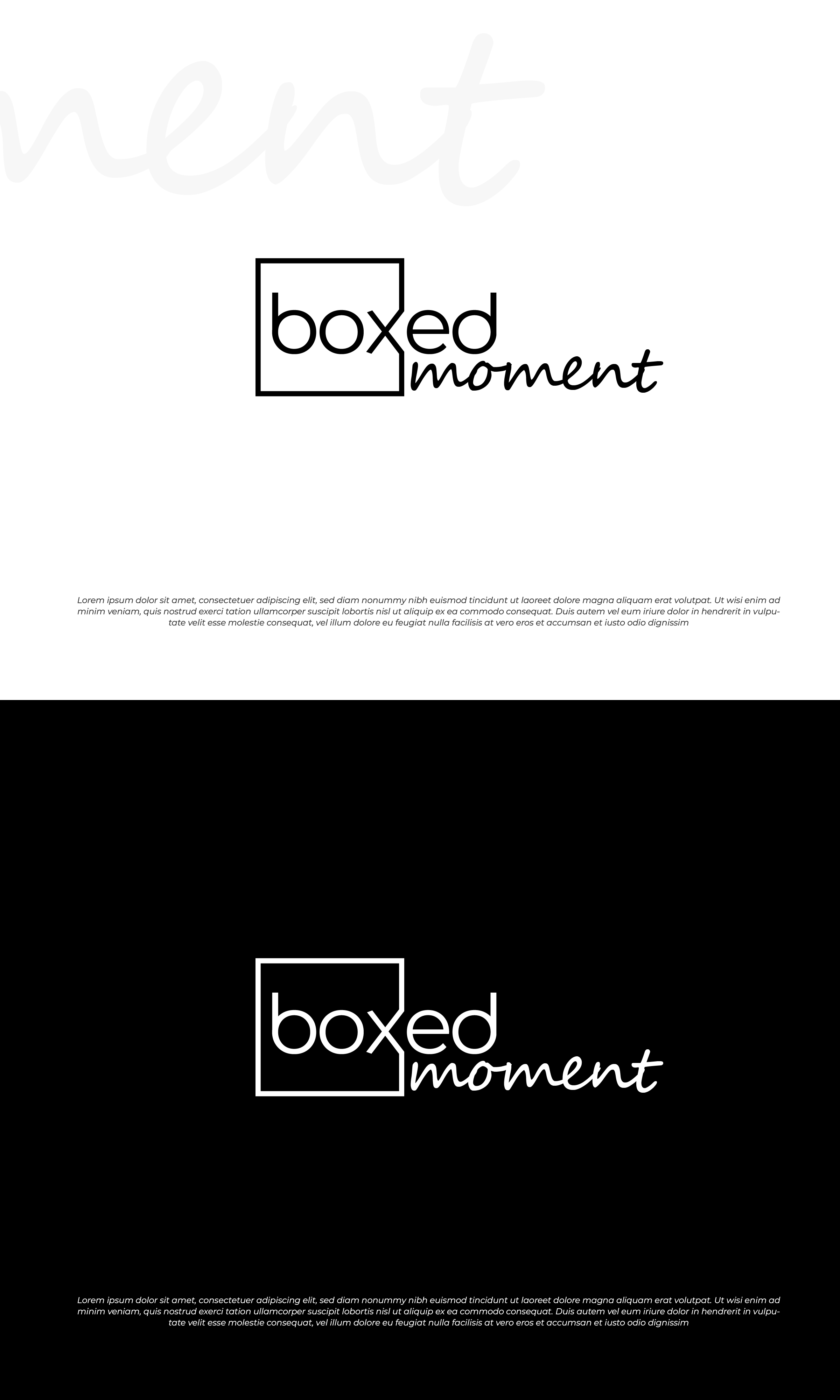 Elegant, Modern, Gifts and Presents - all online Logo Design for Boxed ...