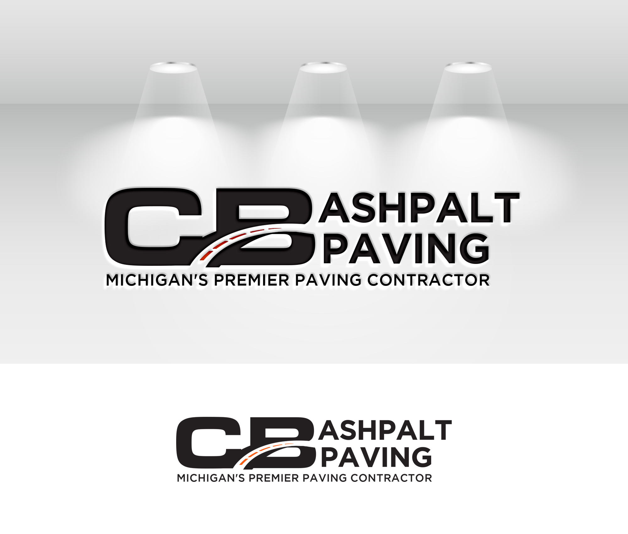 Professional, Masculine, Asphalt paving and maintenance Logo Design for ...