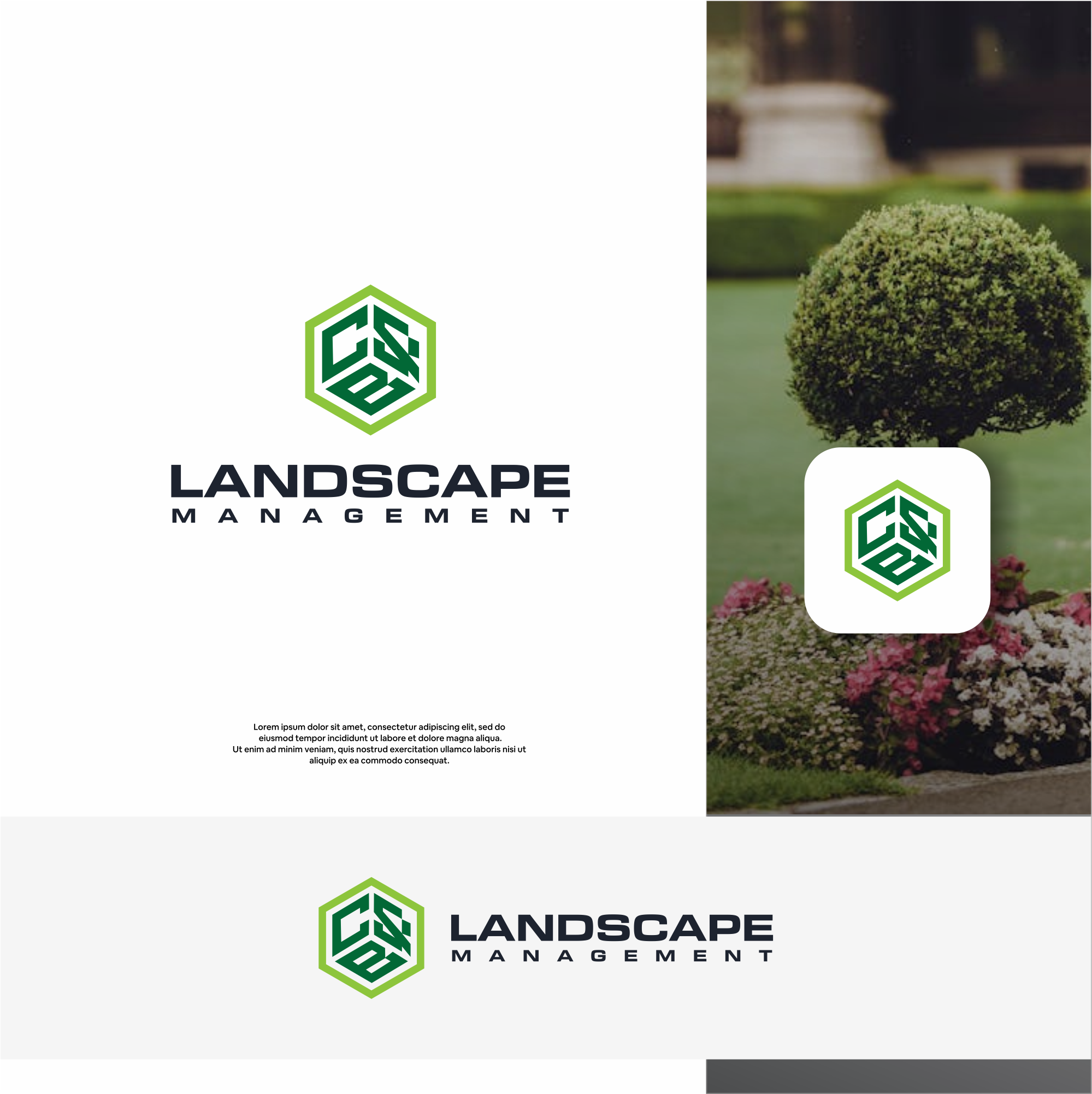Modern, Bold, Landscaping and construction Logo Design for C&B ...
