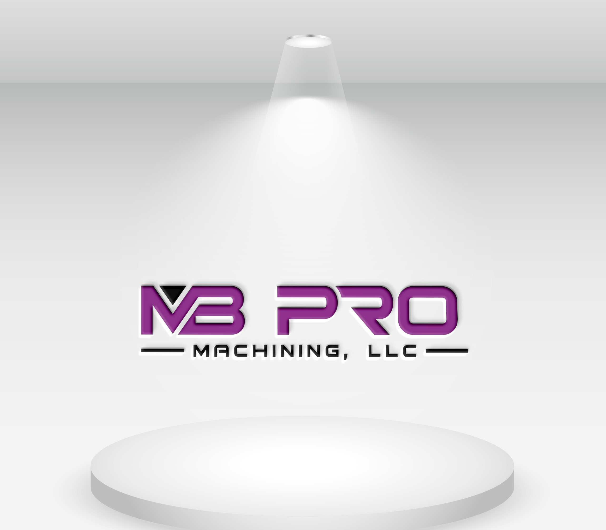 Elegant, Playful, CNC Manufacturing Logo Design for MB Pro Machining ...