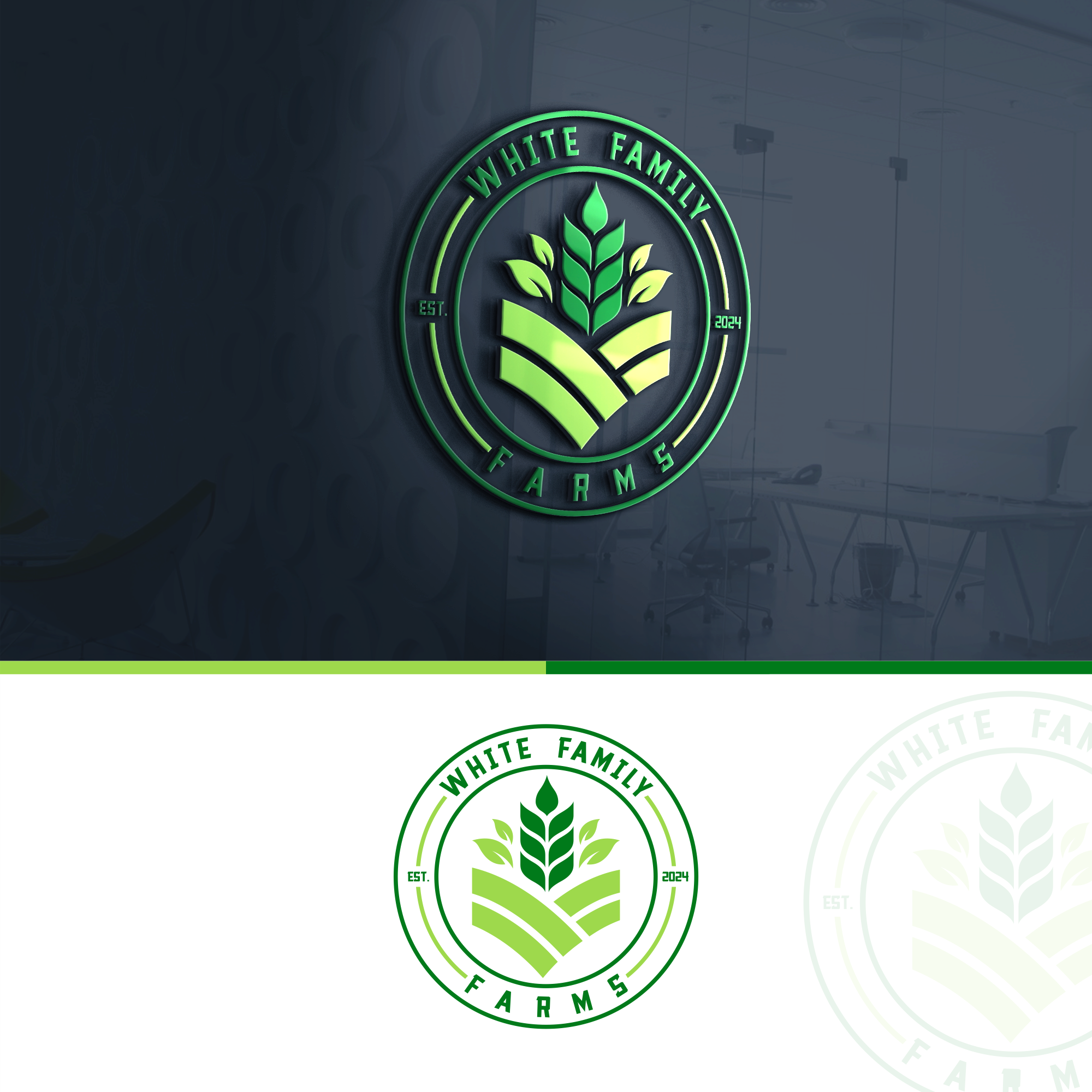 Conservative, Elegant, Farm Logo Design for White Family Farms by ...