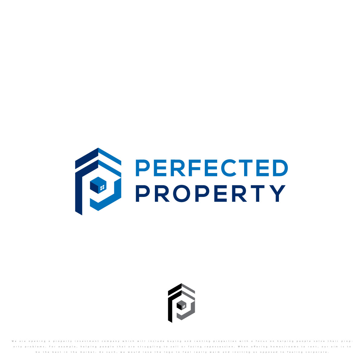 Personable, Playful, Property investment Logo Design for Perfected ...