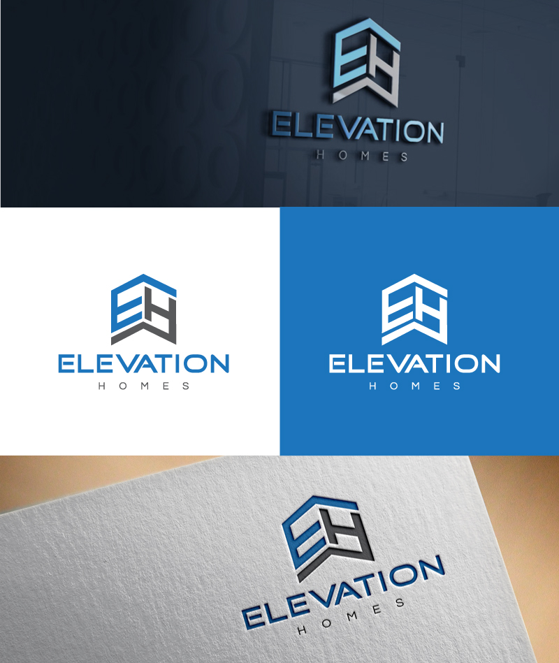 Elegant, Playful Logo Design for Elevation Homes by mindsetup55 ...