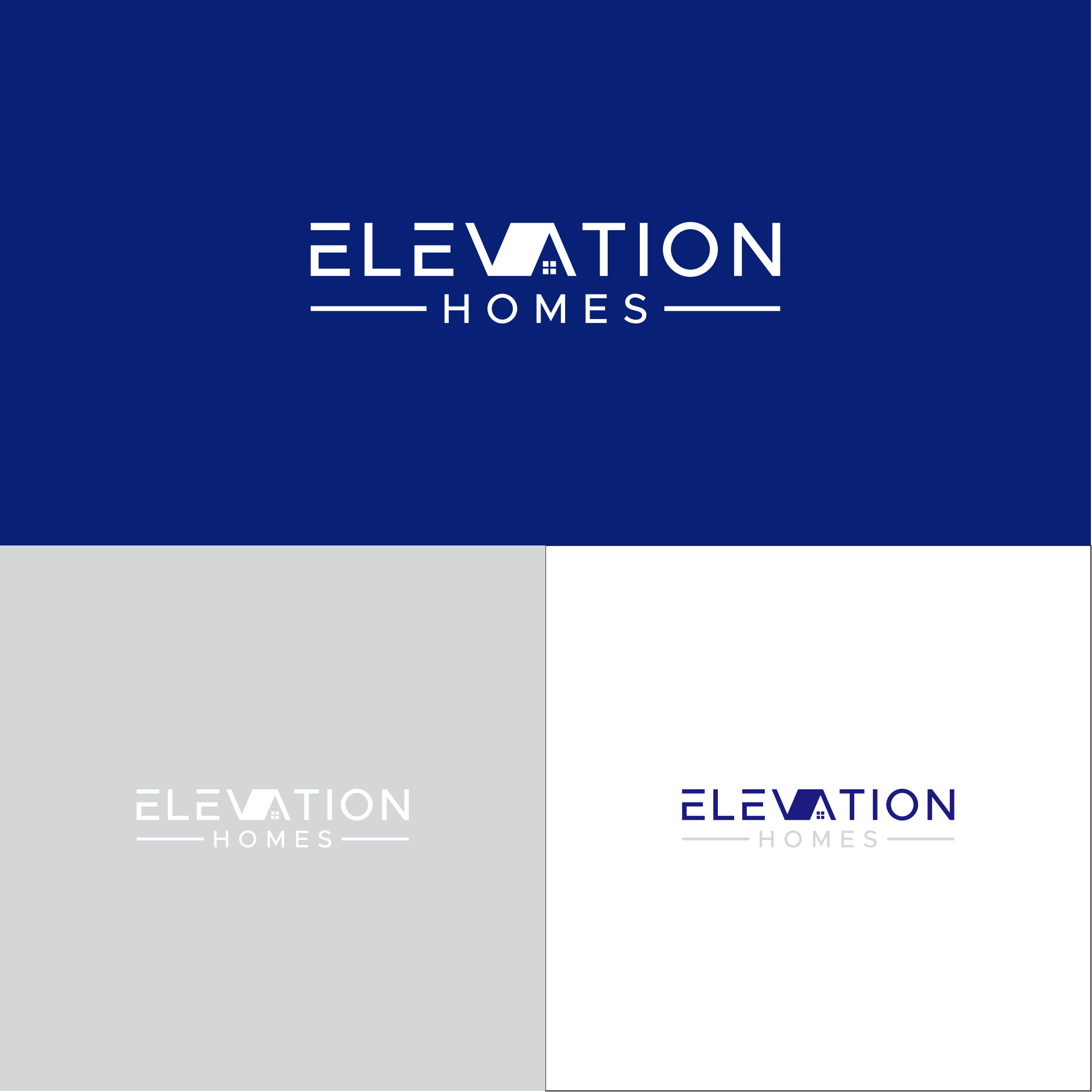 Elegant, Playful Logo Design for Elevation Homes by Ir0n99 | Design #32803557