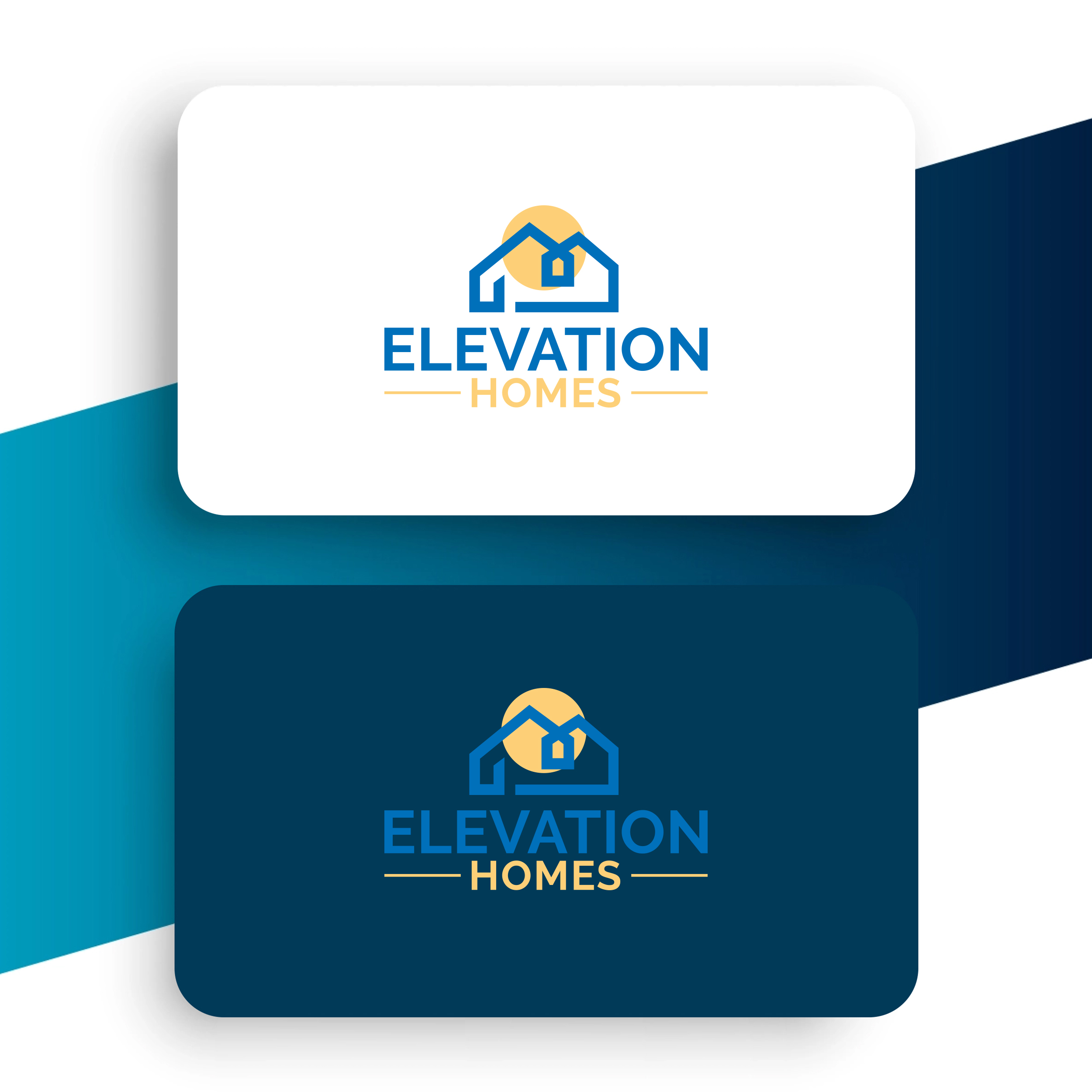 Elegant, Playful Logo Design for Elevation Homes by Riya.Designs ...