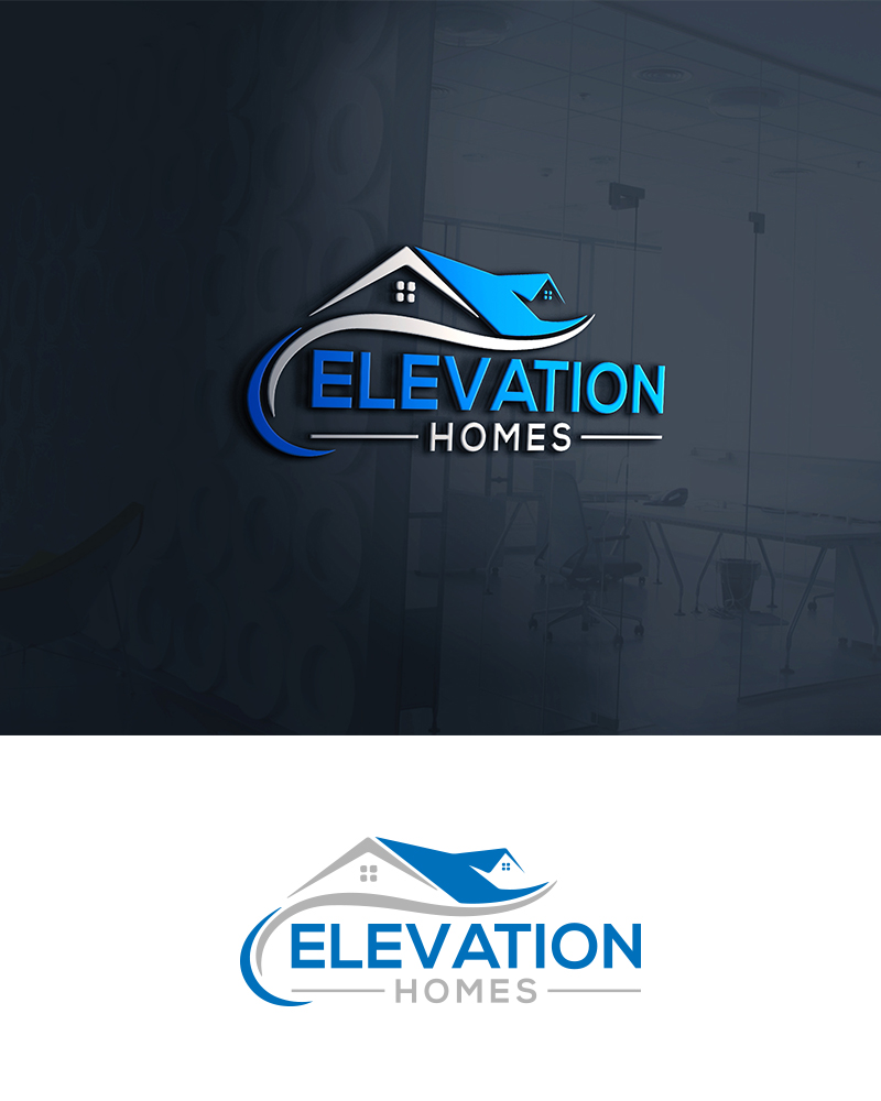 Elegant, Playful Logo Design for Elevation Homes by Sher Dil | Design ...