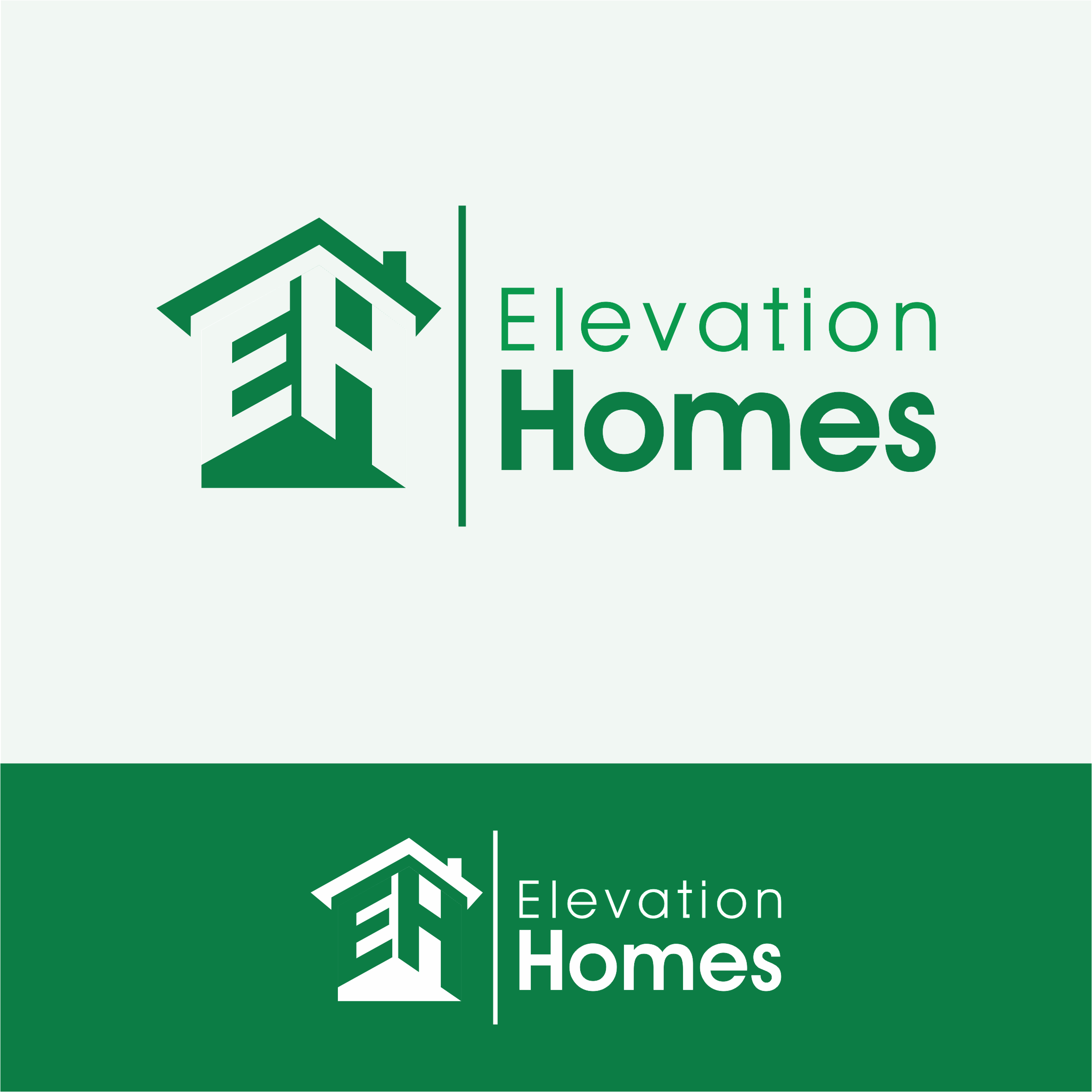 Elegant, Playful Logo Design for Elevation Homes by Mas Arief | Design ...