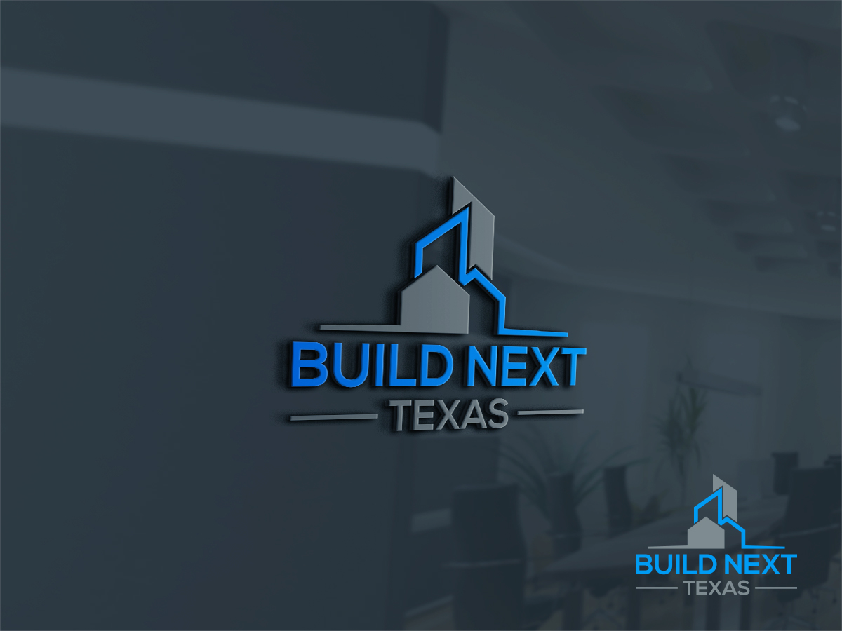Bold, Professional, Construction Logo Design for Build Next Texas by ...
