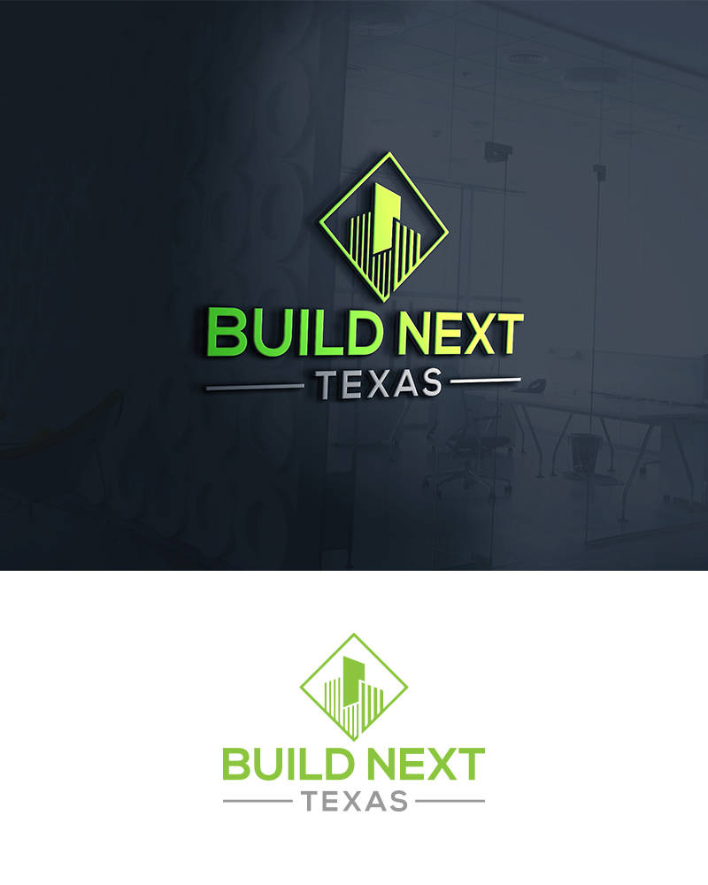 Bold, Professional, Construction Logo Design for Build Next Texas by ...