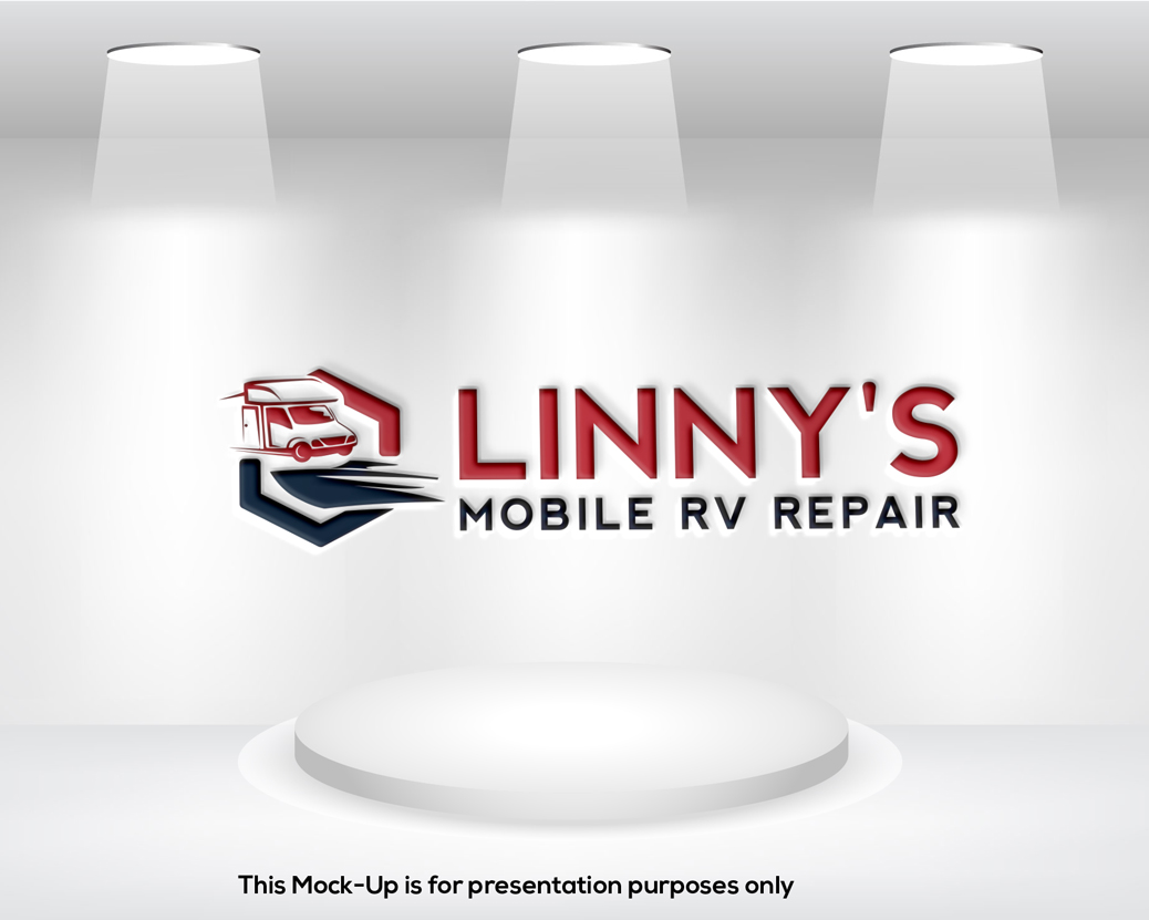 Bold, Masculine, RV Logo Design for LINNY'S MOBILE RV REPAIR by Bruse R ...
