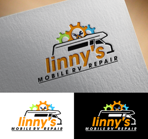 Linny's Mobile RV Repair Logo design | 87 Logo Designs for LINNY'S ...