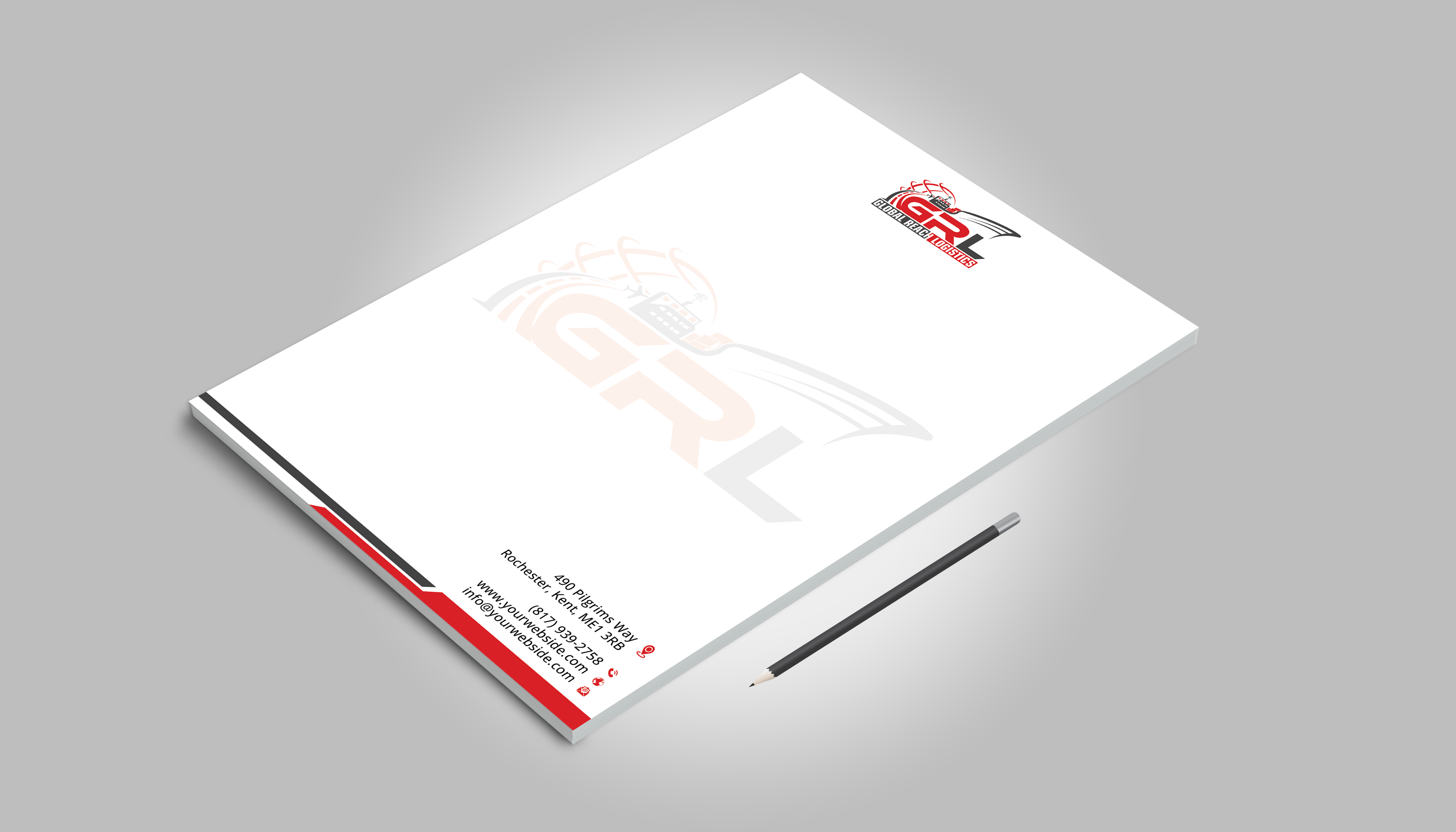 Professional, Modern, Logistics Letterhead Design for a Company by ...