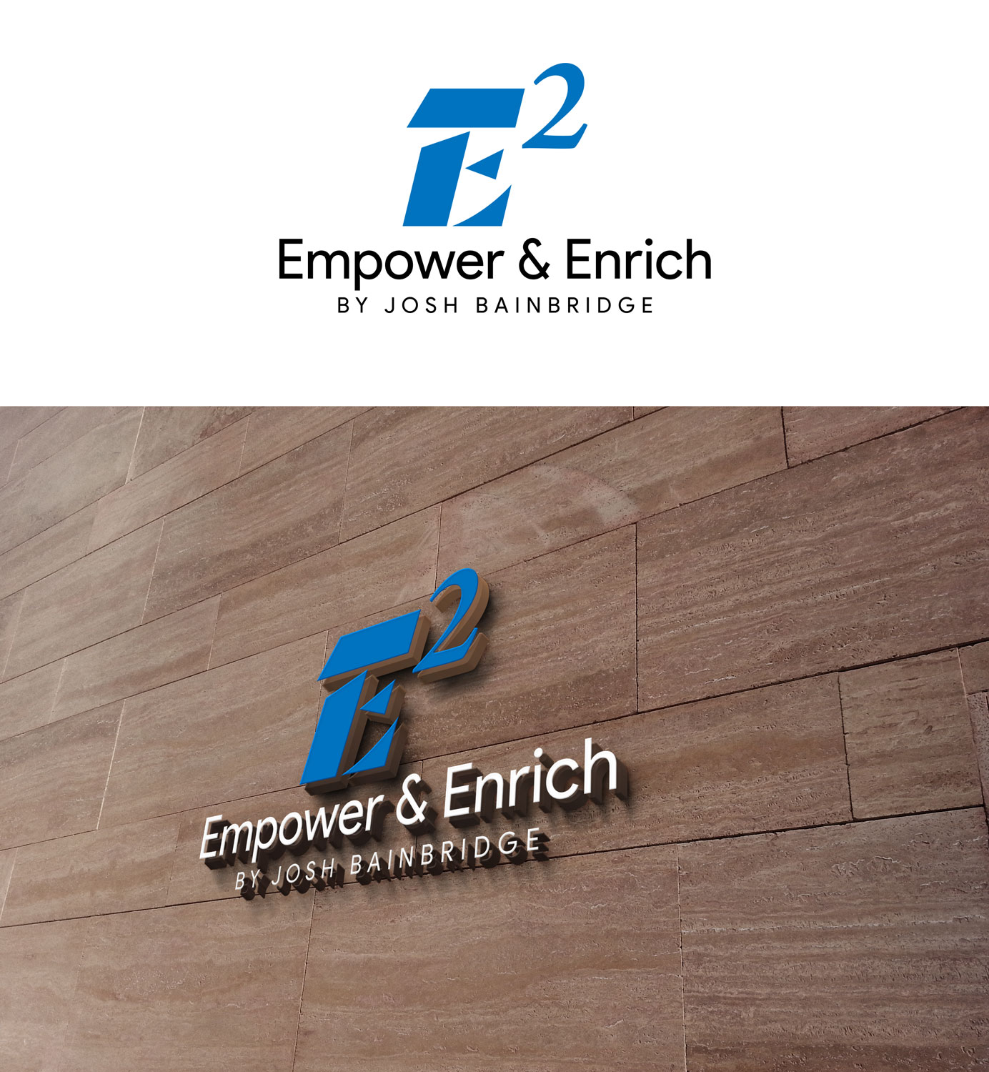 Logo Design for Empower (and/&) Enrich - by Josh Bainbridge by wdesigner2 | Design #32848715