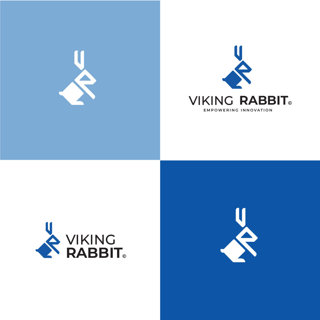 Modern, Elegant, Software and Technology Logo Design for Viking Rabbit by VizForte Creative ...