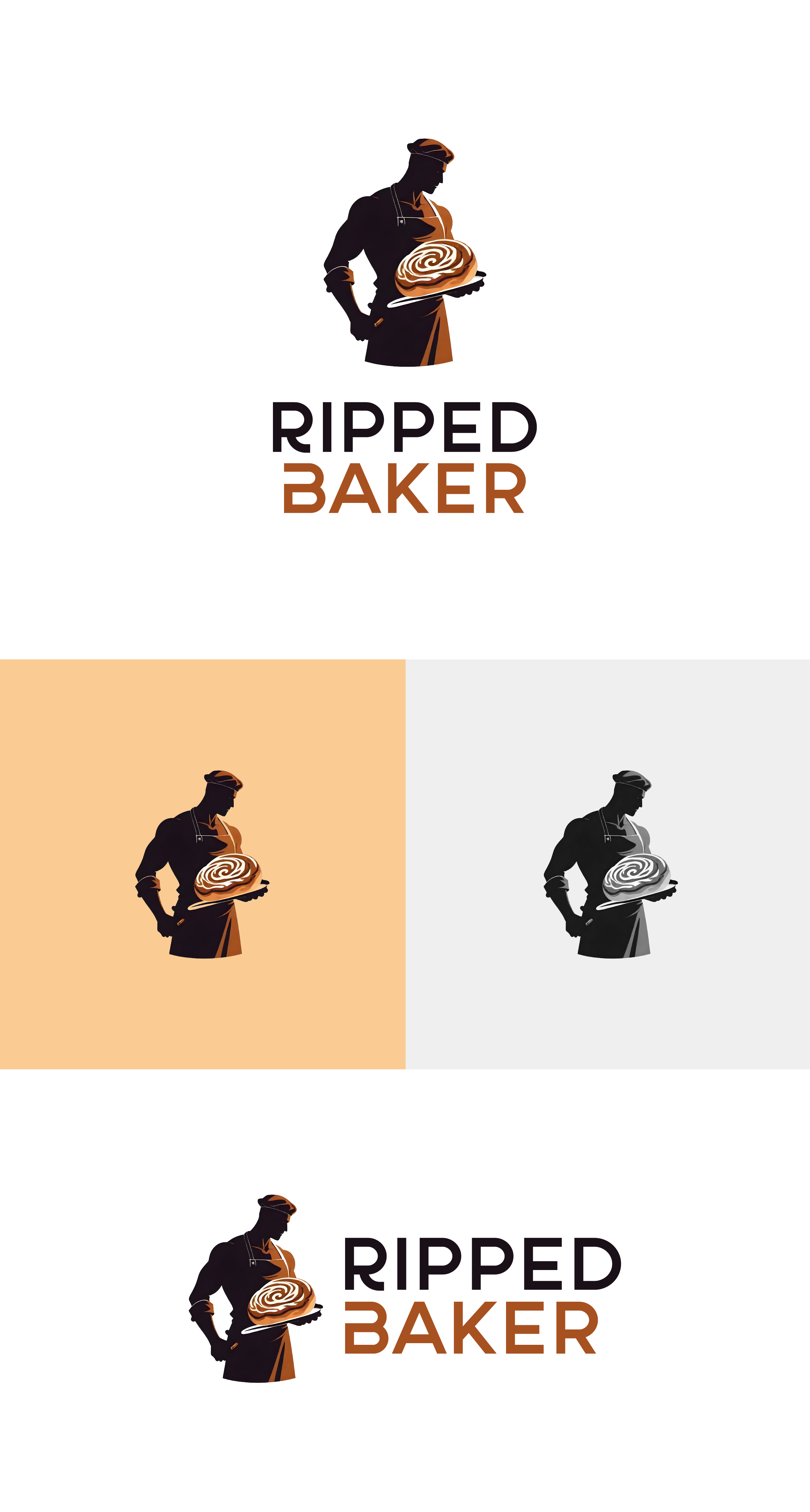 Logo Design for Ripped Baker by Brand Lab | Design #32825242