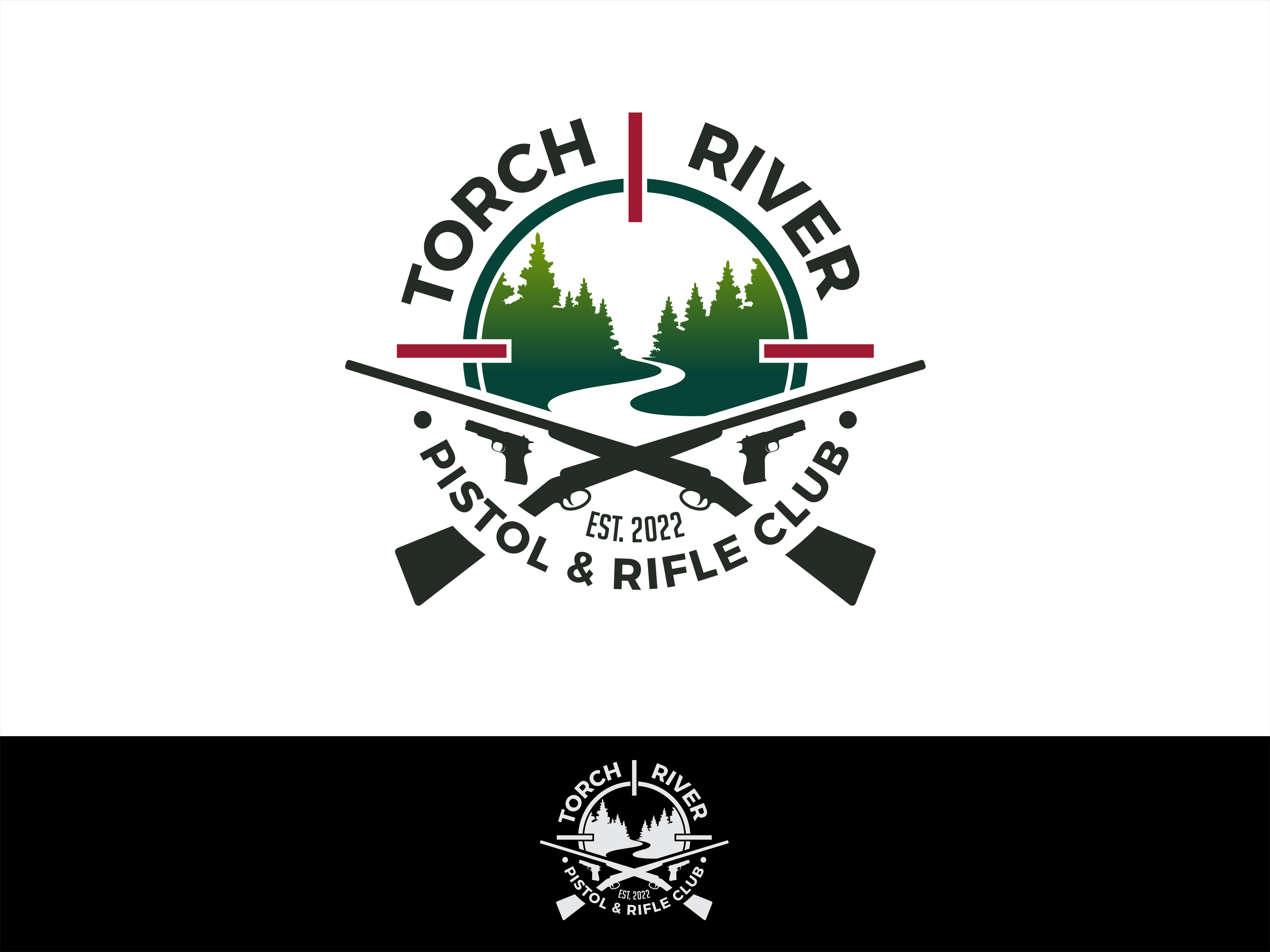 Elegant, Playful, Hunting/Practices Logo Design for Torch River Pistol ...