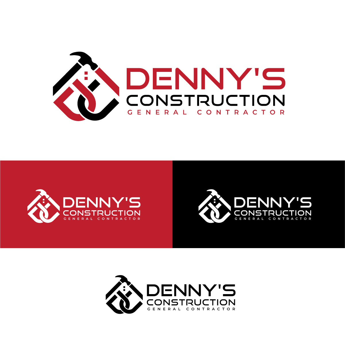 Serious, Modern, Construction Logo Design for Denny's Construction ...