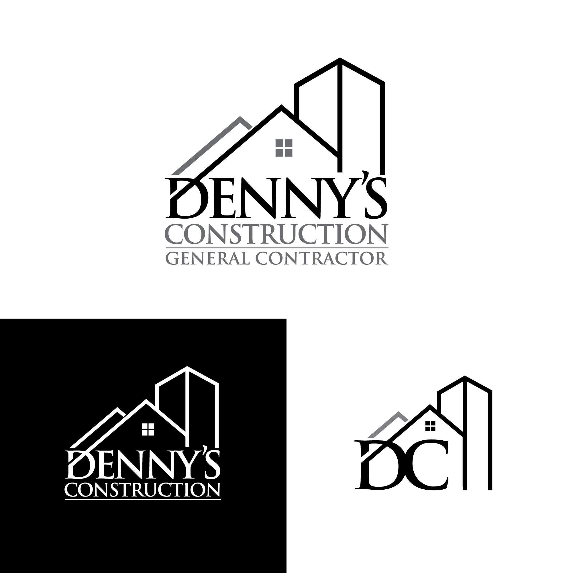 Serious, Modern, Construction Logo Design for Denny's Construction ...