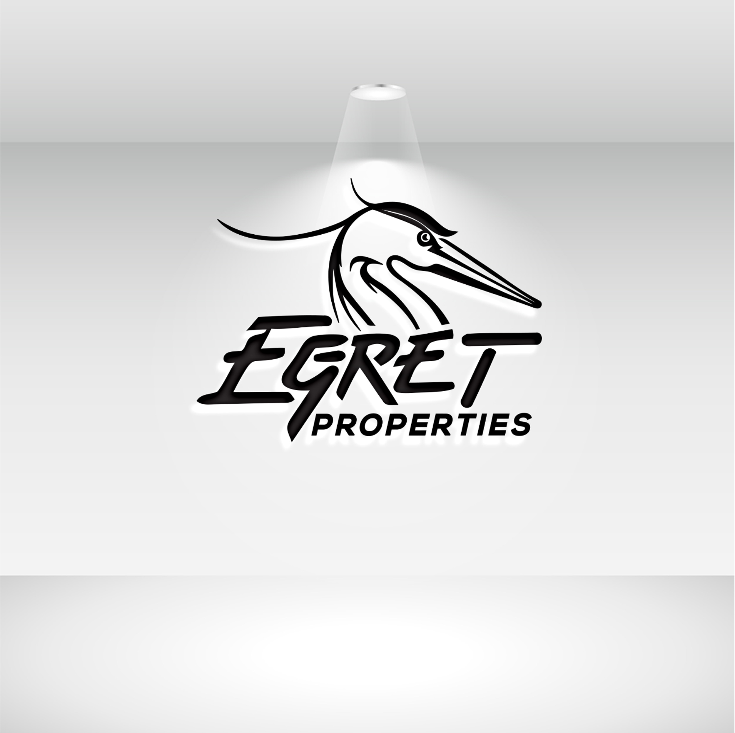 Logo Design for Egret Properties by MD ROKON UDDIN | Design #32831774