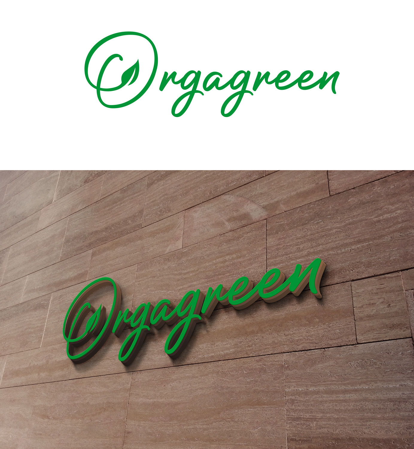 Modern, Serious Logo Design for ORGAGREEN by wdesigner2 | Design #32848700