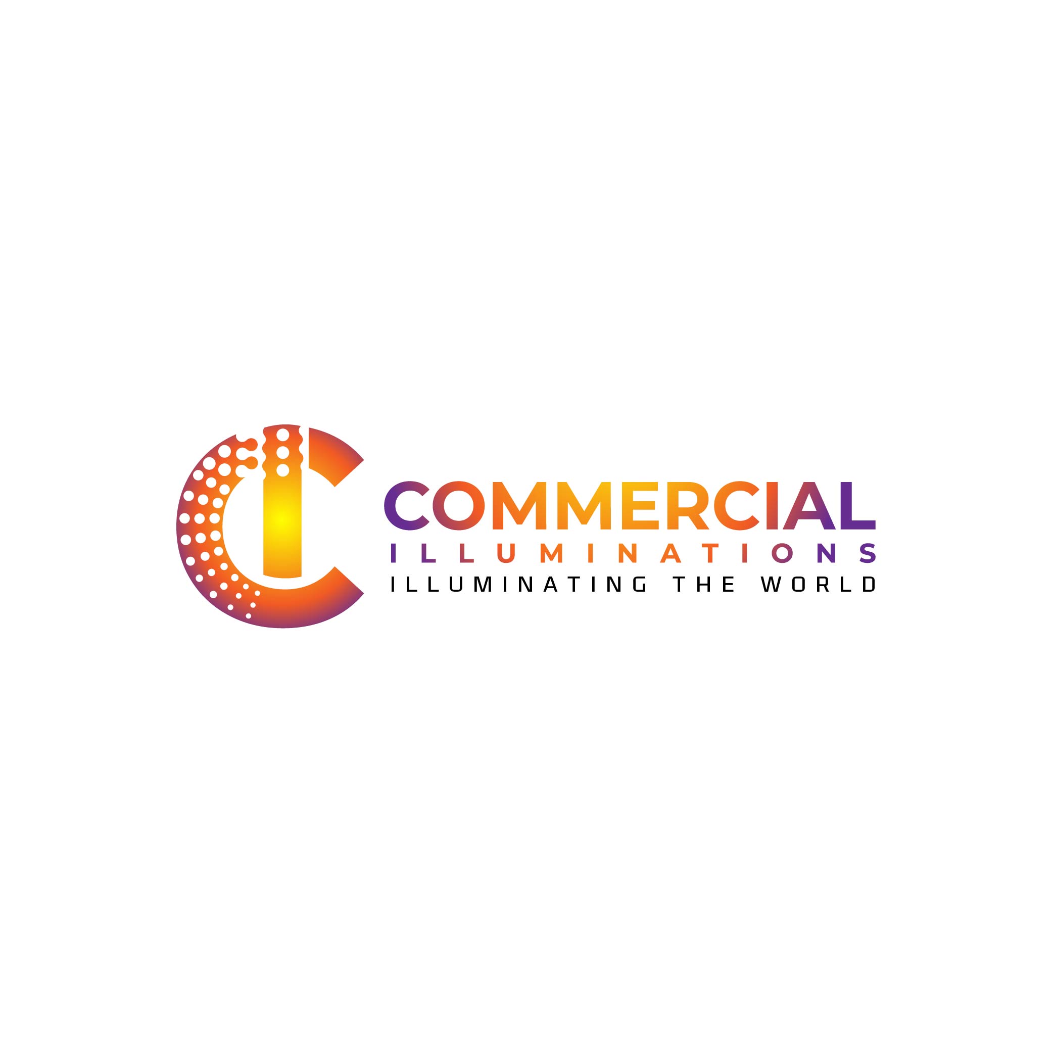Logo Design for Commercial Illuminations - Illuminating the World by ...