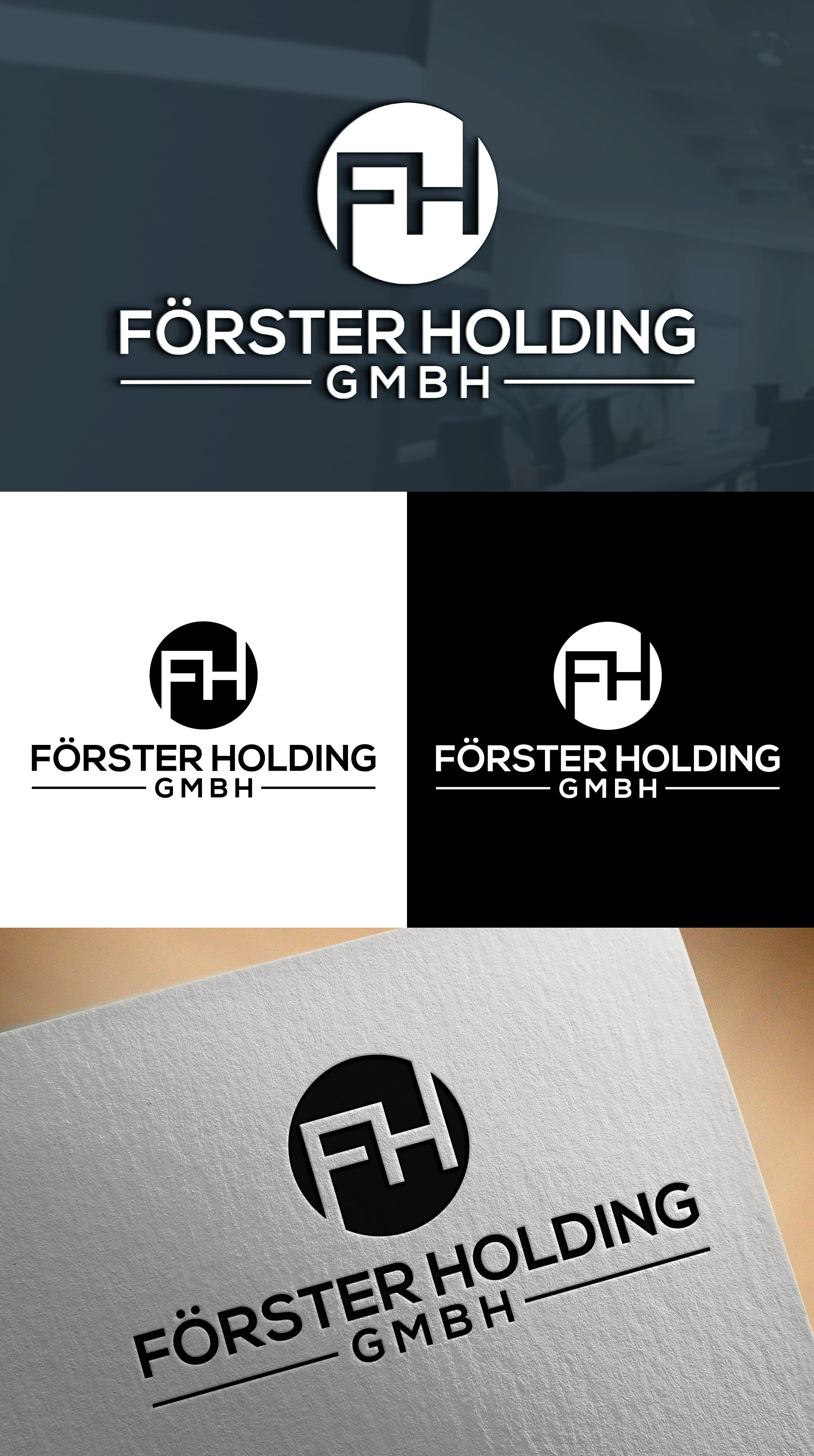 Logo Design for Förster Holding GmbH by deved5545 | Design #32857900