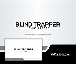 BLIND TRAPPER HOLISTIC FOODS | 26 Logo Designs for Blind Trapper ...