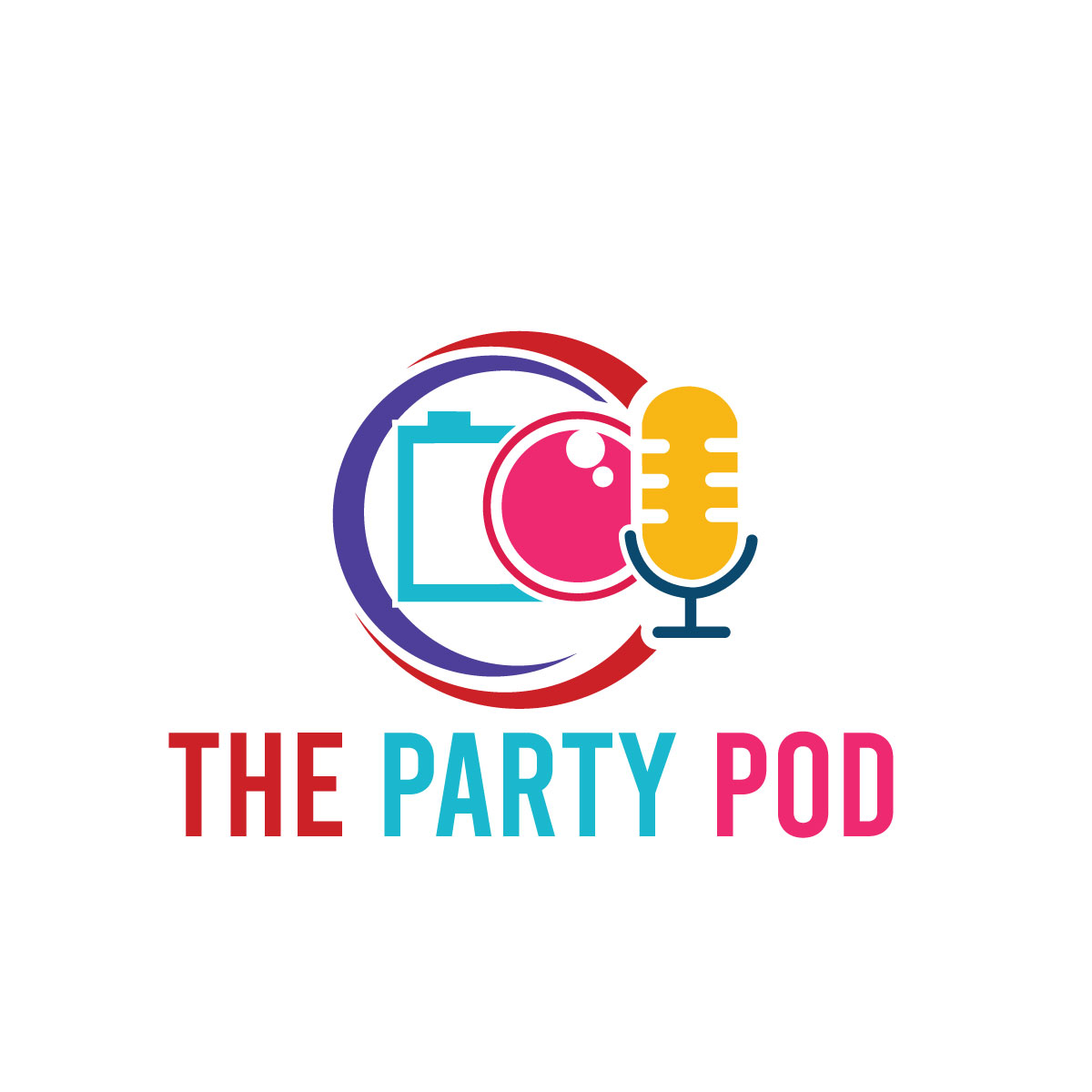 Elegant, Playful Logo Design for The Party Pod by DesignFriday | Design ...