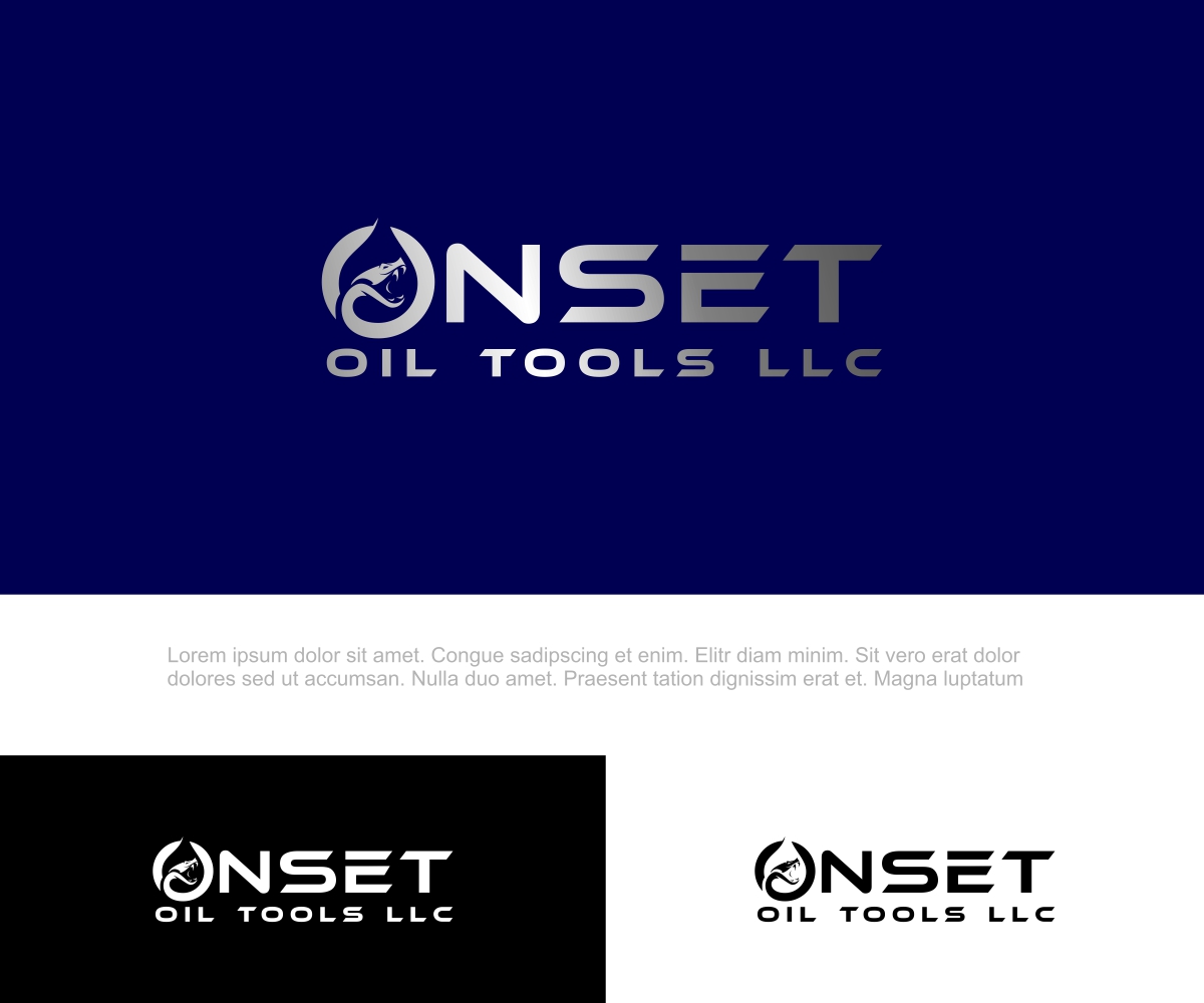 Bold, Masculine, Oil & Gas Logo Design for Onset Oil Tools llc by ...