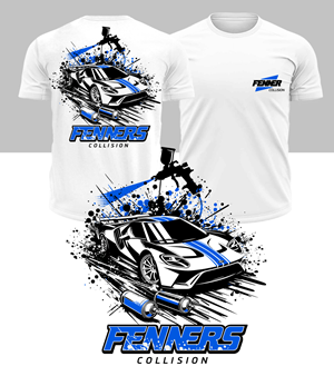 tshirt design wanted for automotive refinishing business | 21 T-shirt ...