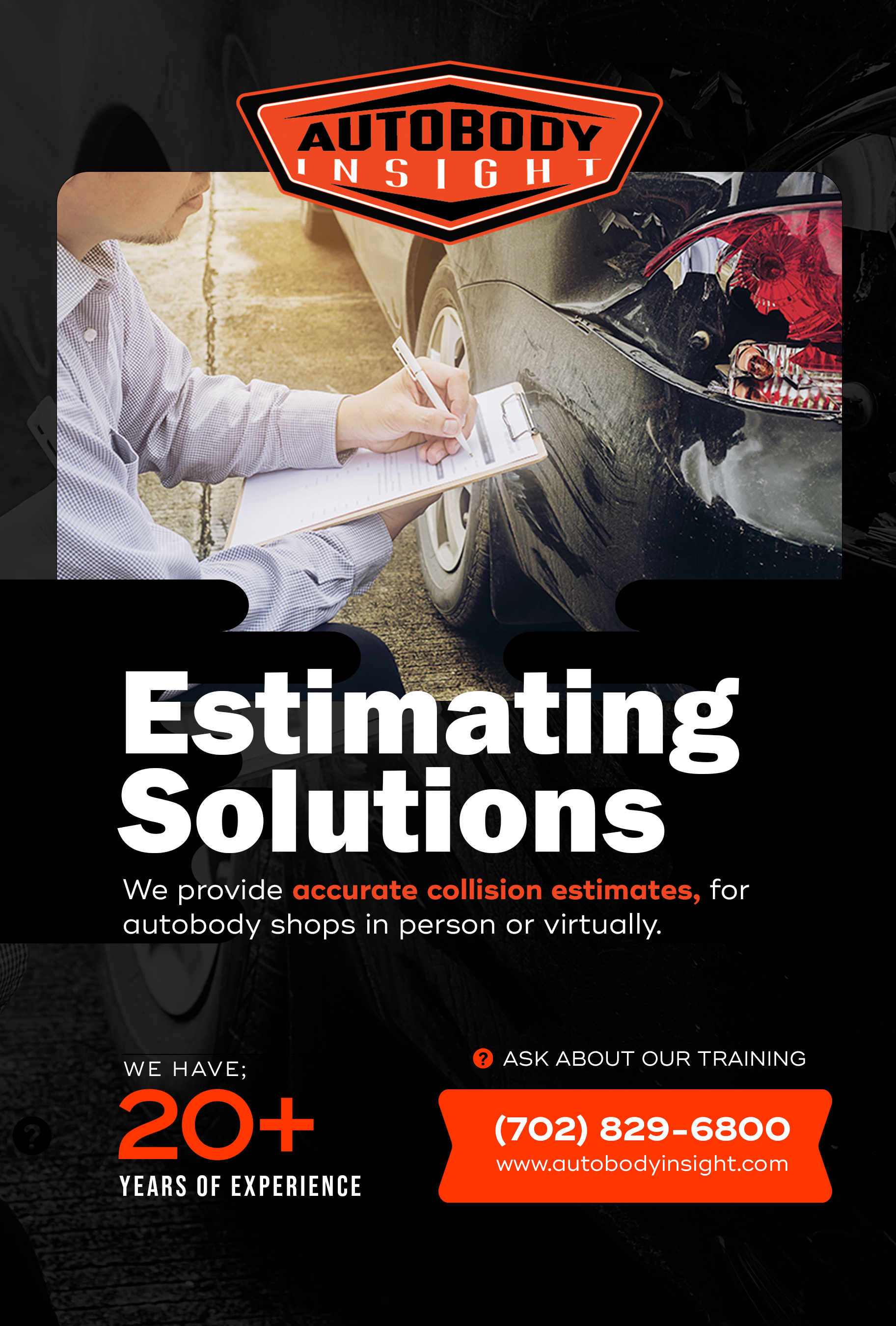 Professional, Serious, Autobody Flyer Design for Autobody Insight by ...