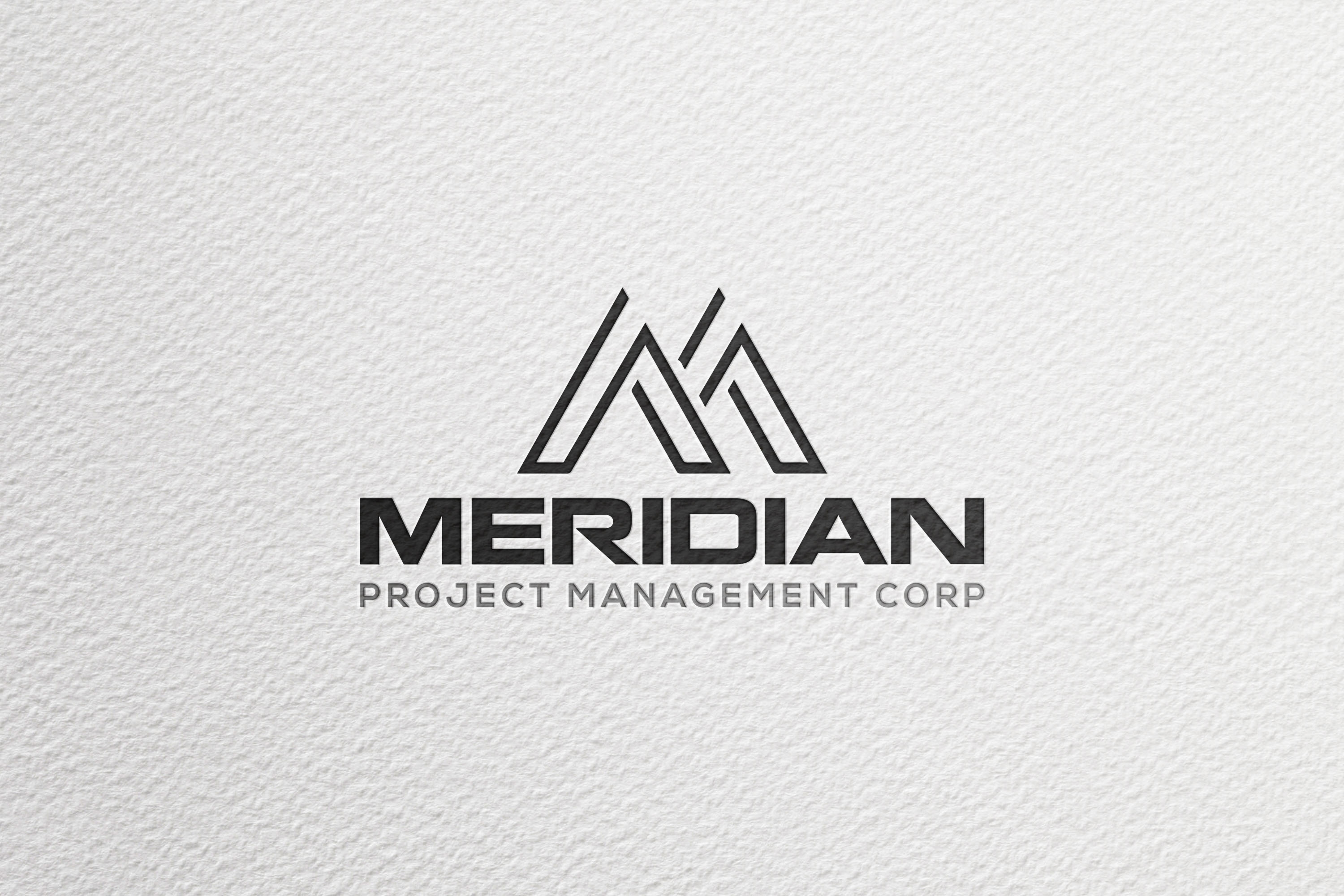 Logo Design for Meridian Project Management Corp by Sher Dil | Design ...