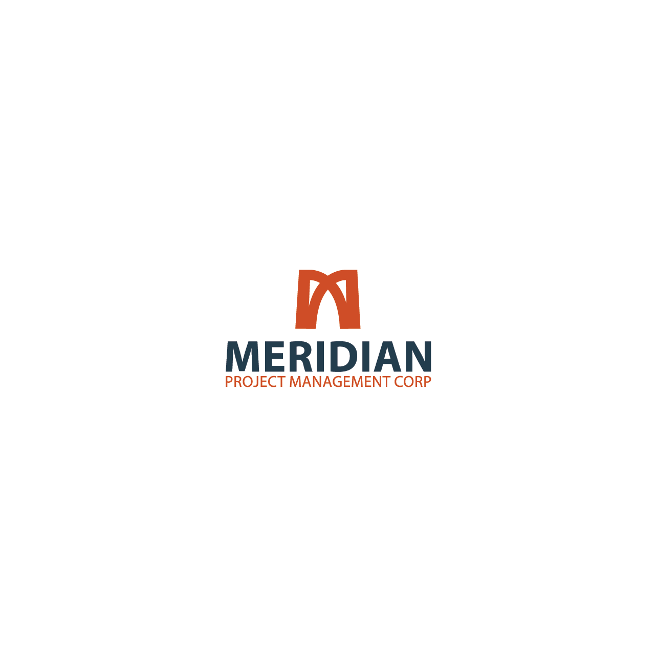 Logo Design for Meridian Project Management Corp by DDD Designs ...