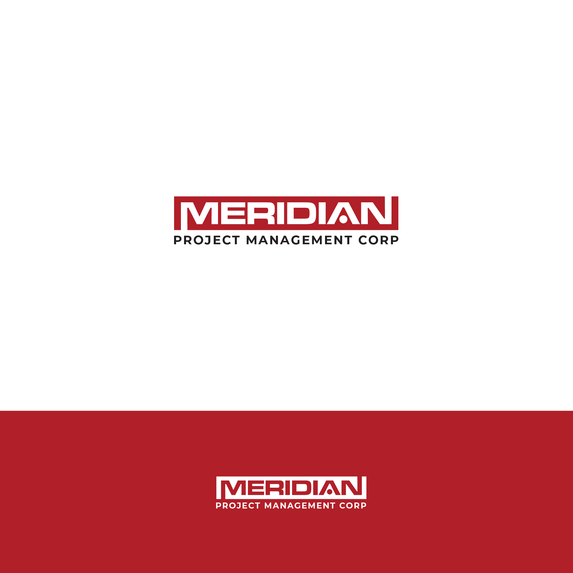 Logo Design for Meridian Project Management Corp by alzac | Design ...