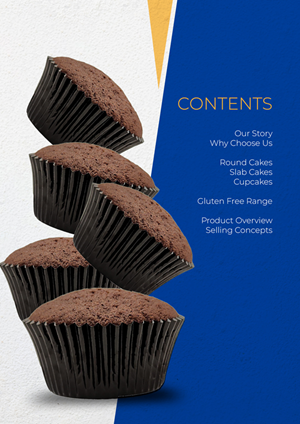 Bespoke Bakery Product Catalogue | 19 Catalogue Designs for Bake Me Up