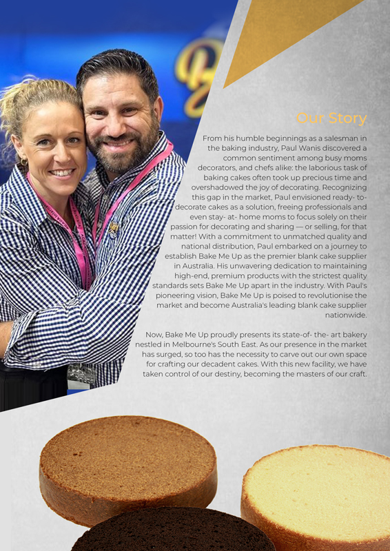 Professional, Serious, Bakery Catalogue Design for Bake Me Up by ...