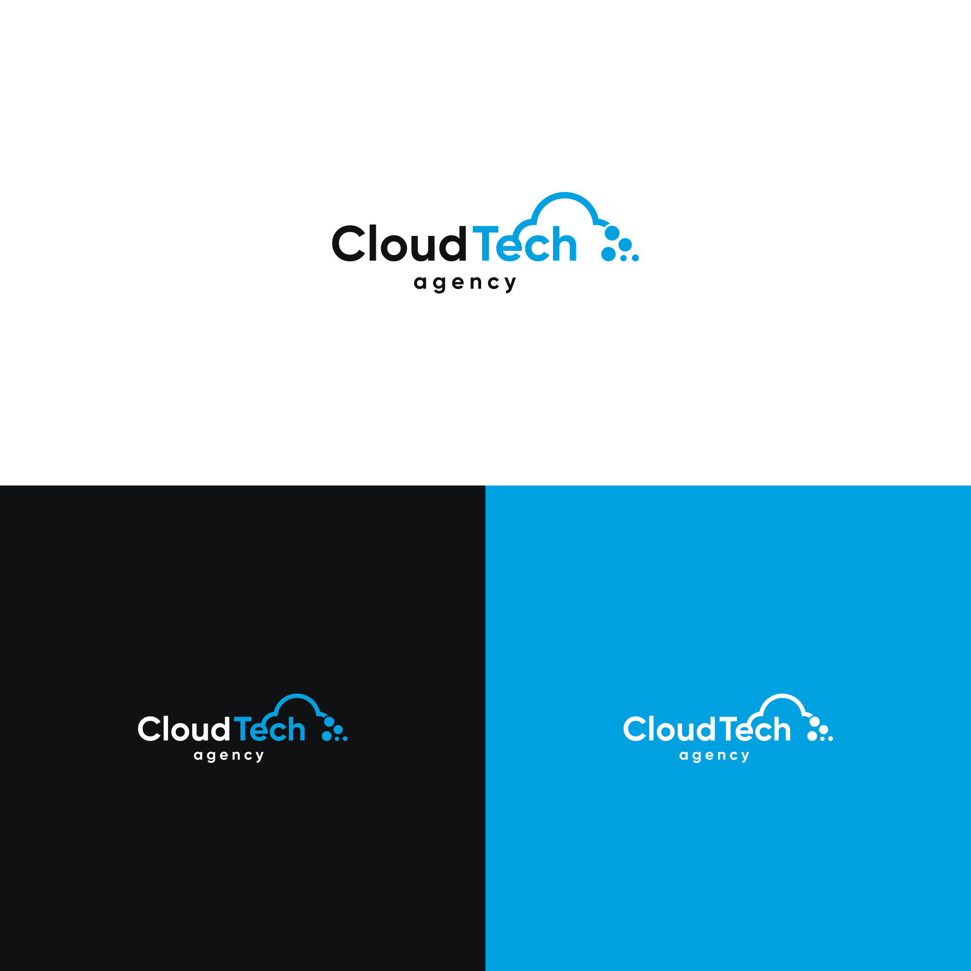 Serious, Modern, Information Technology Logo Design for CloudTech Agency by Gethuk_Studio ...