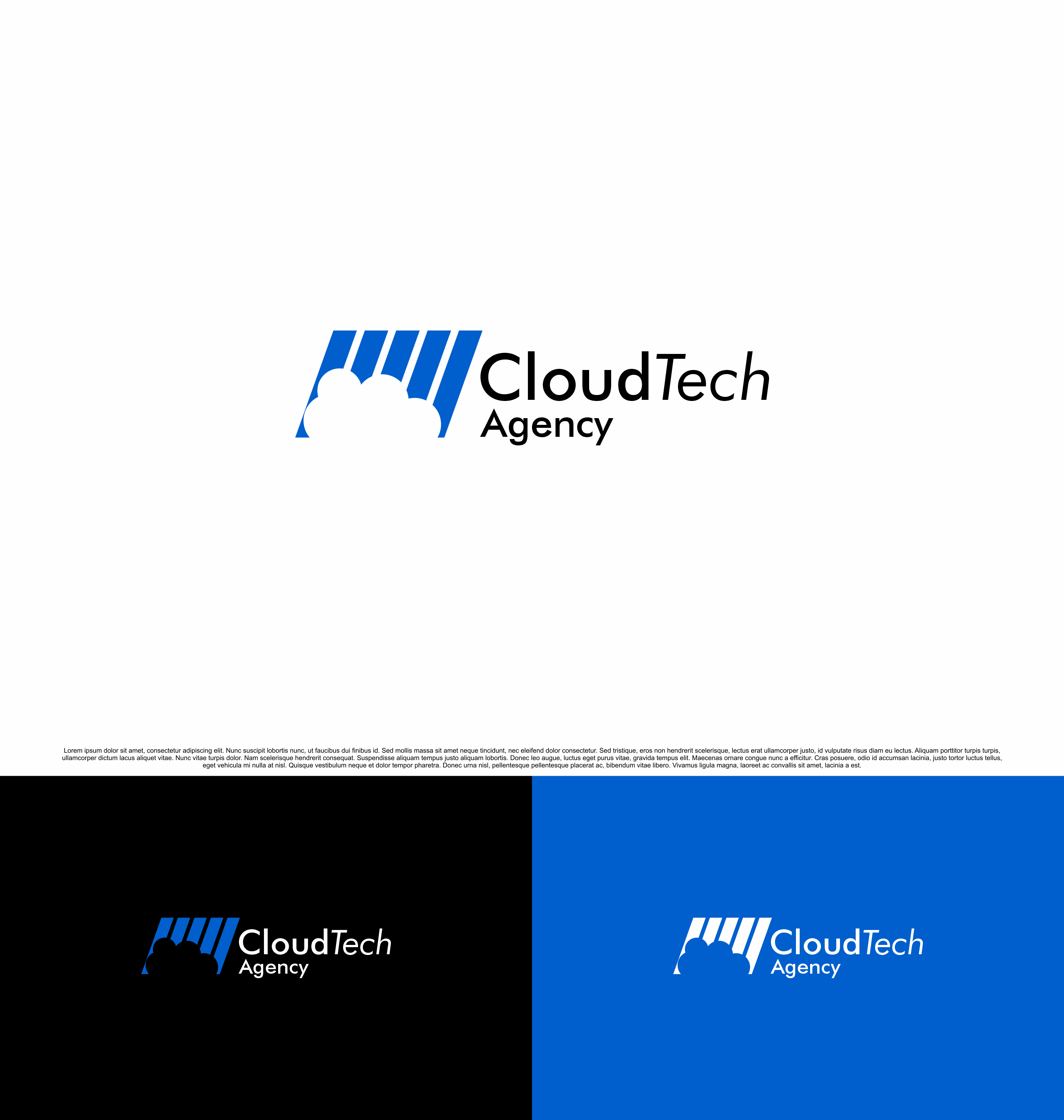 Serious, Modern, Information Technology Logo Design for CloudTech Agency by saesean | Design ...