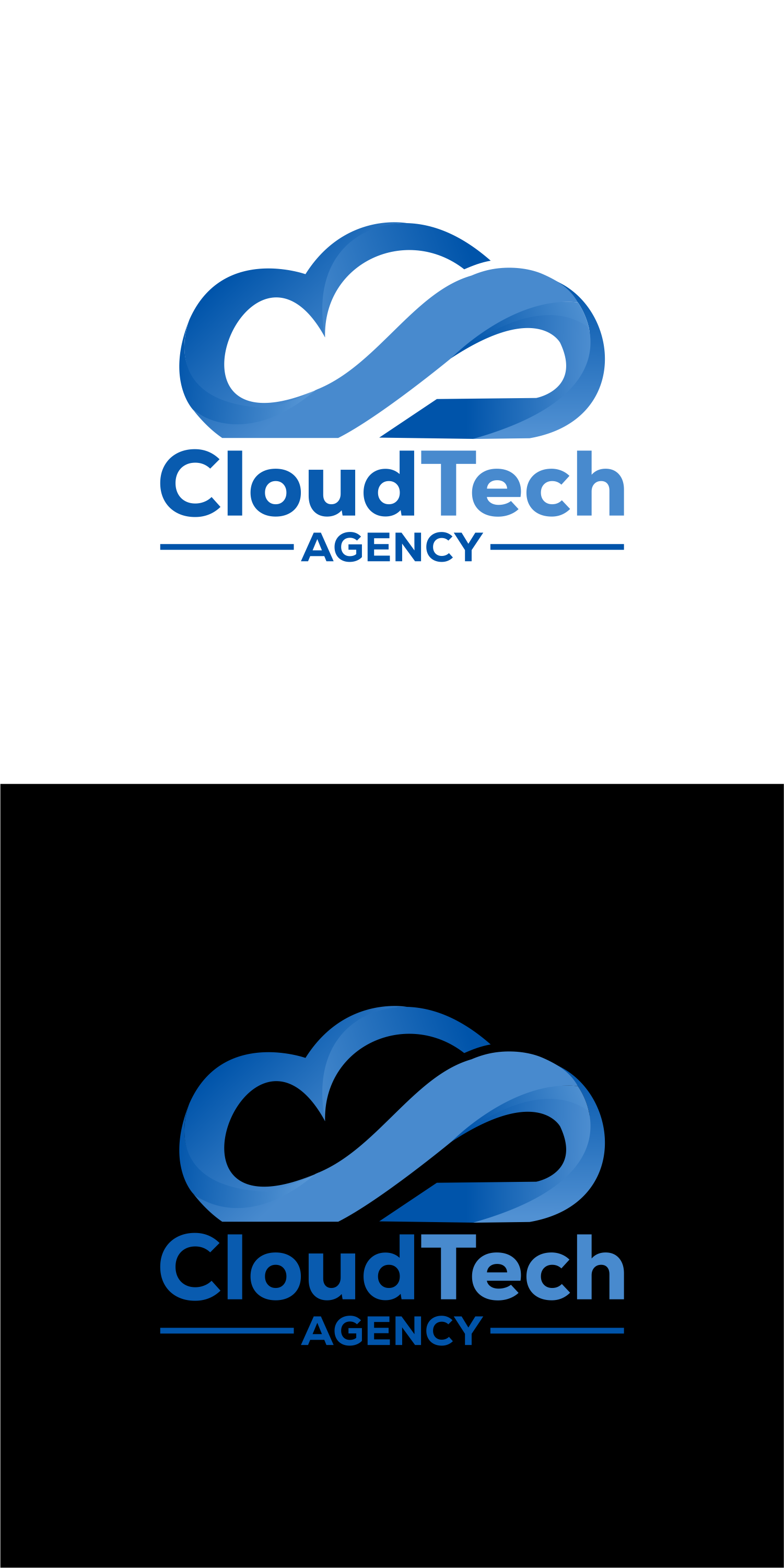 Serious, Modern, Information Technology Logo Design for CloudTech Agency by sukiwen | Design ...