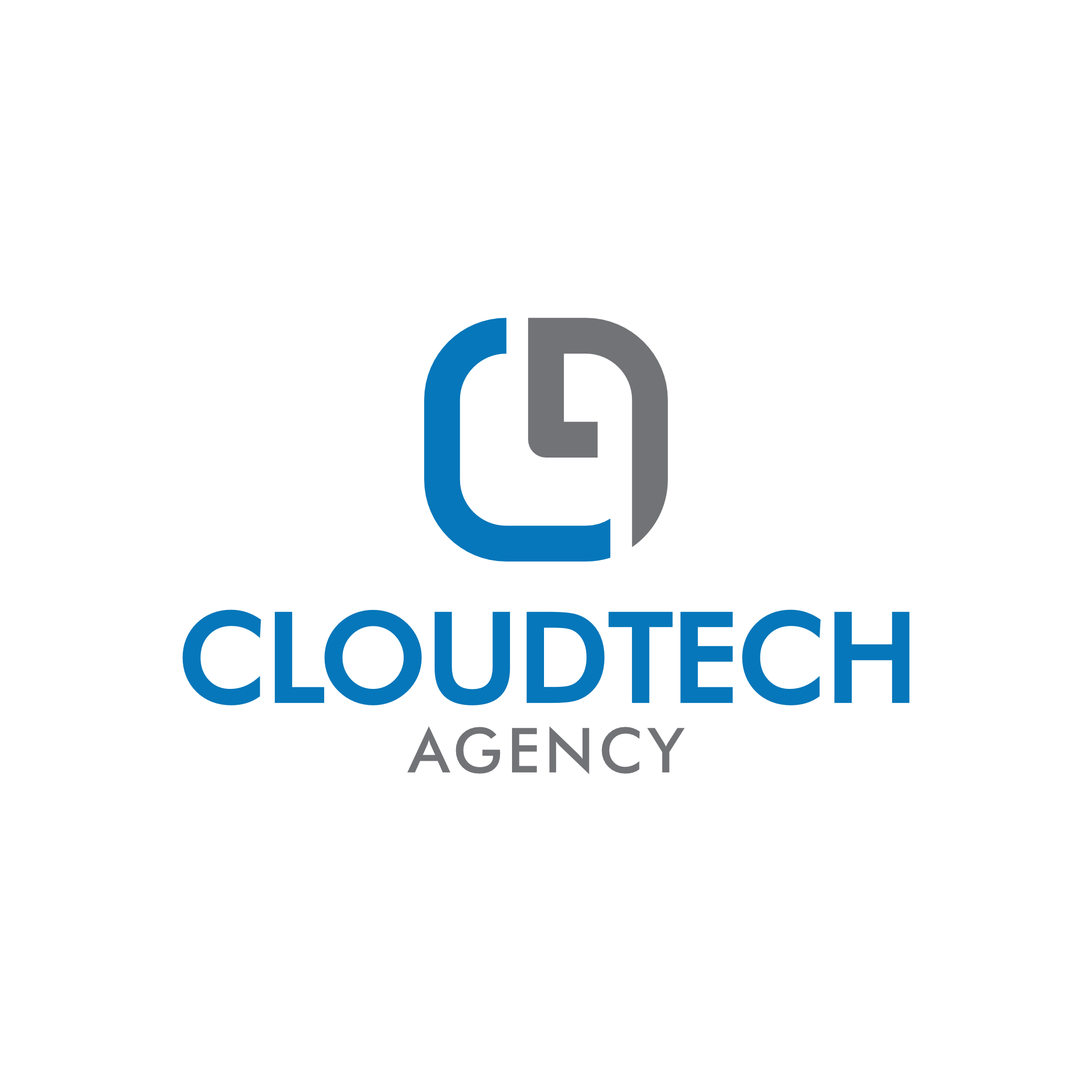 Serious, Modern, Information Technology Logo Design for CloudTech Agency by adeva | Design #32848792