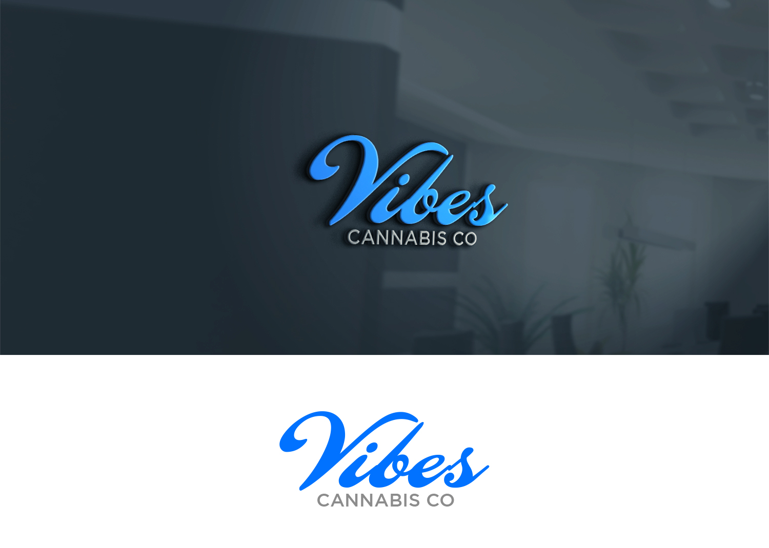 Modern, Professional, Cannabis Logo Design for Vibes Cannabis Co by ...