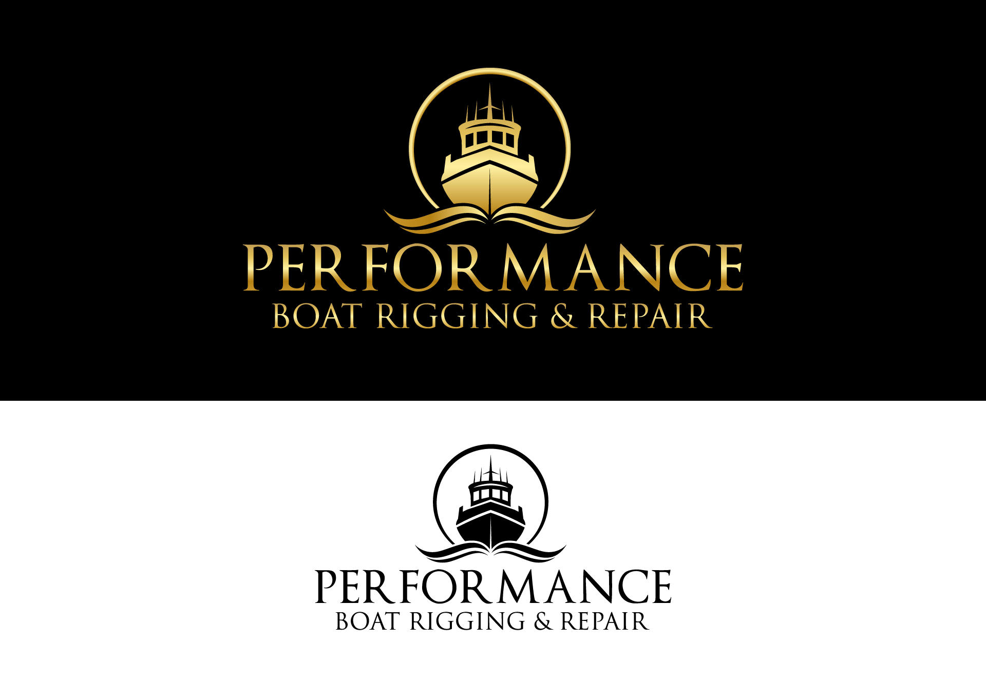 Logo Design for Performance Boat Rigging & Repair by Rickyy | Design ...