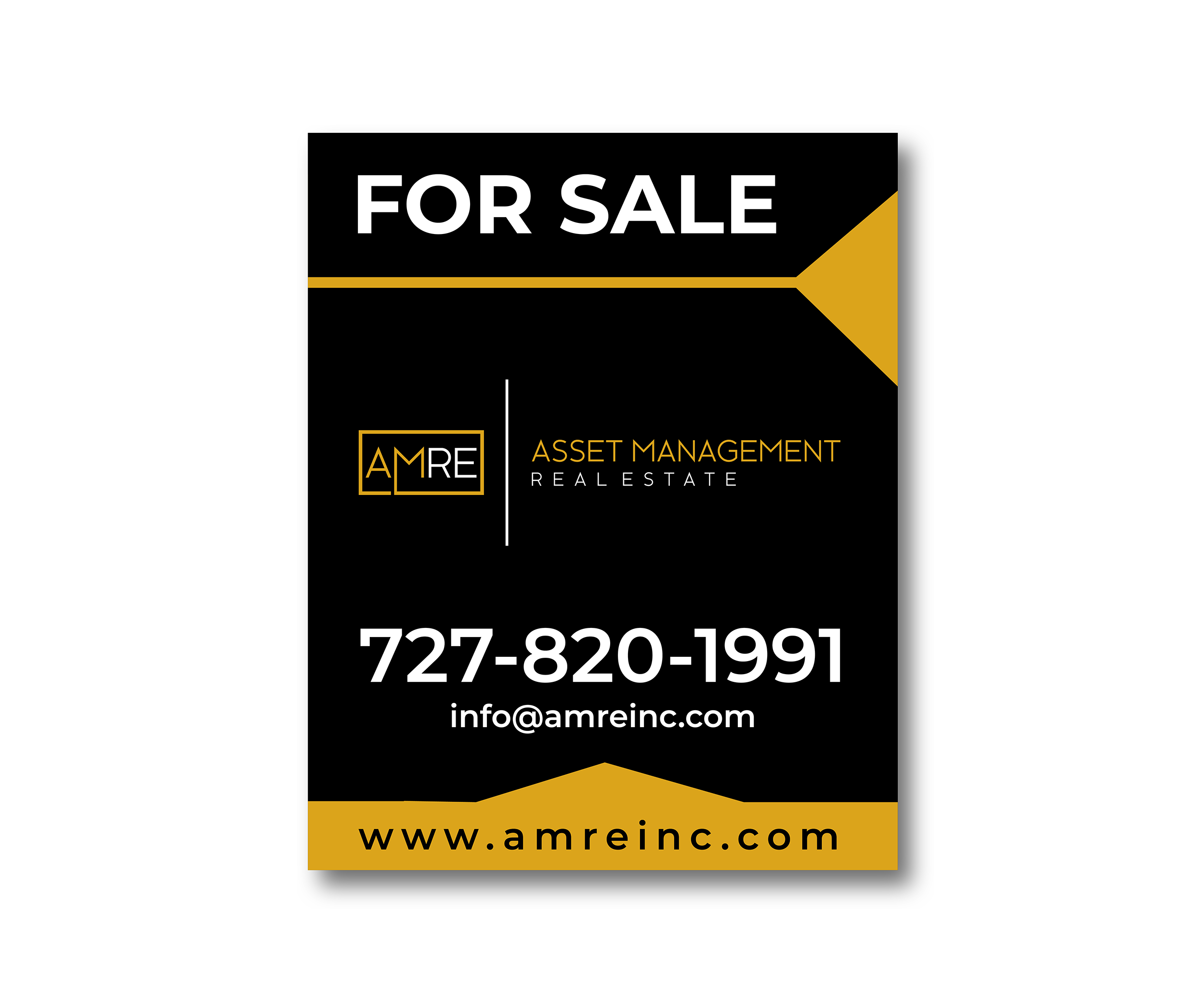 Elegant, Serious, Real Estate Signage Design for Asset Management Real ...