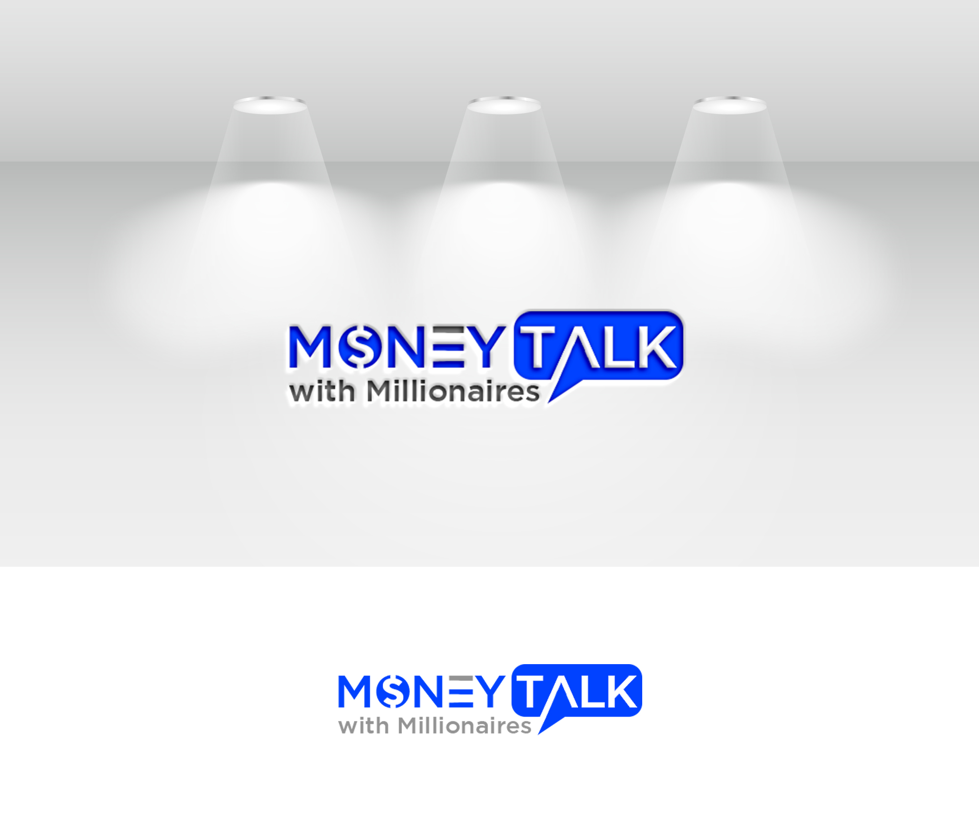 Logo Design for Money Talk with Millionaires by AliArts | Design #32896826