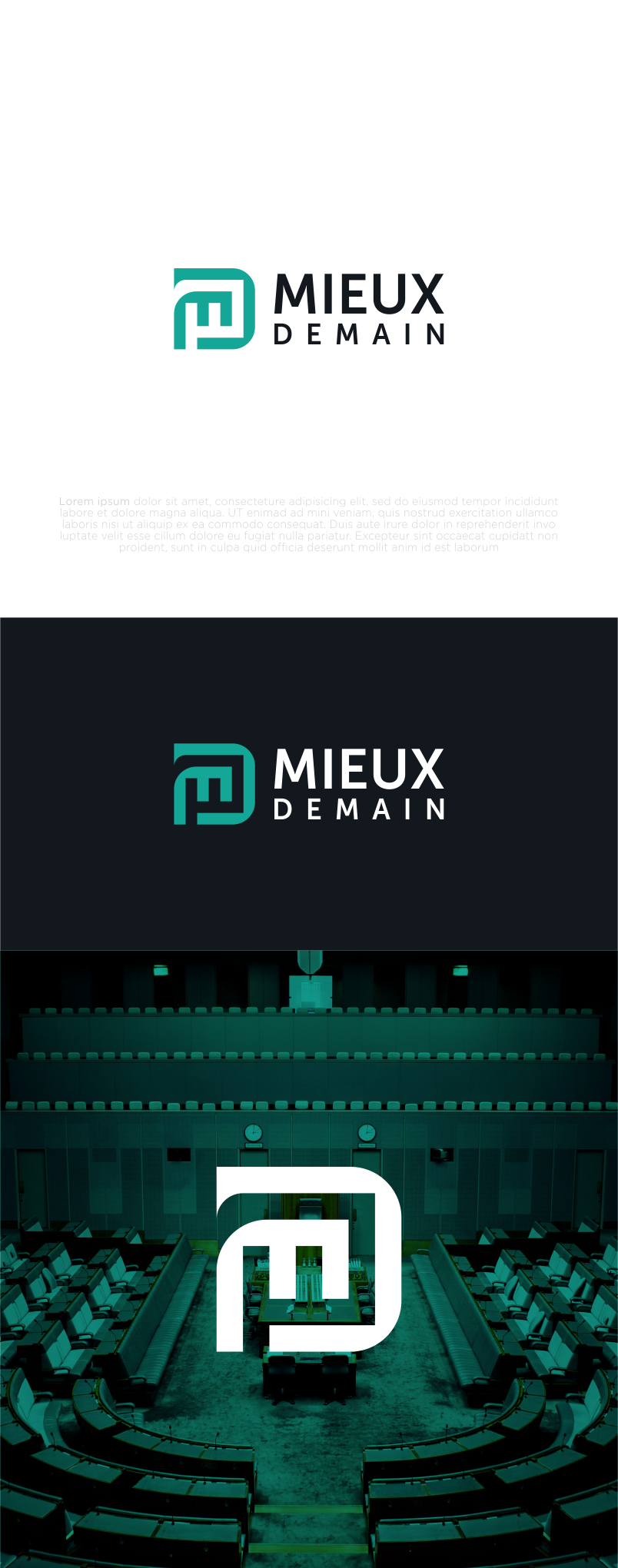 Modern, Personable, Politique Logo Design for Mieux Demain by cindaku ...