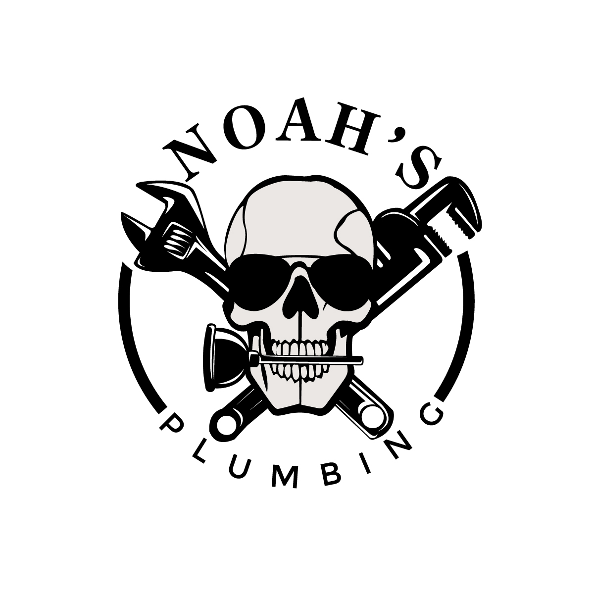 Masculine, Bold, Plumbing Logo Design for Noah’s Plumbing by ...
