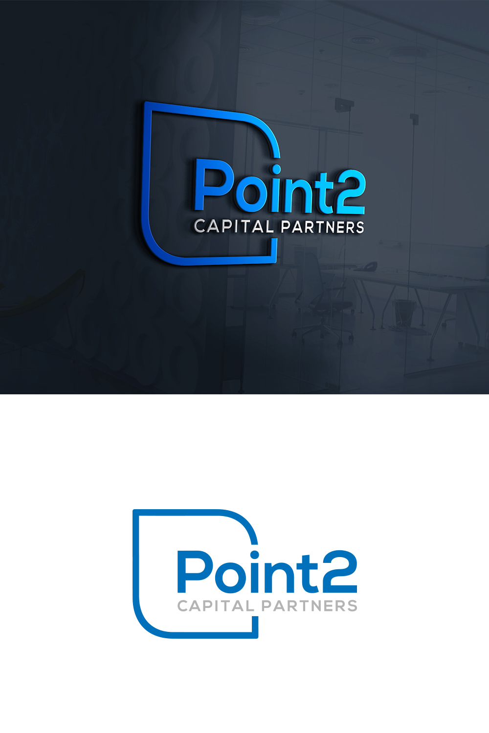 Upmarket, Serious, Investment Management Logo Design for "Point2 ...